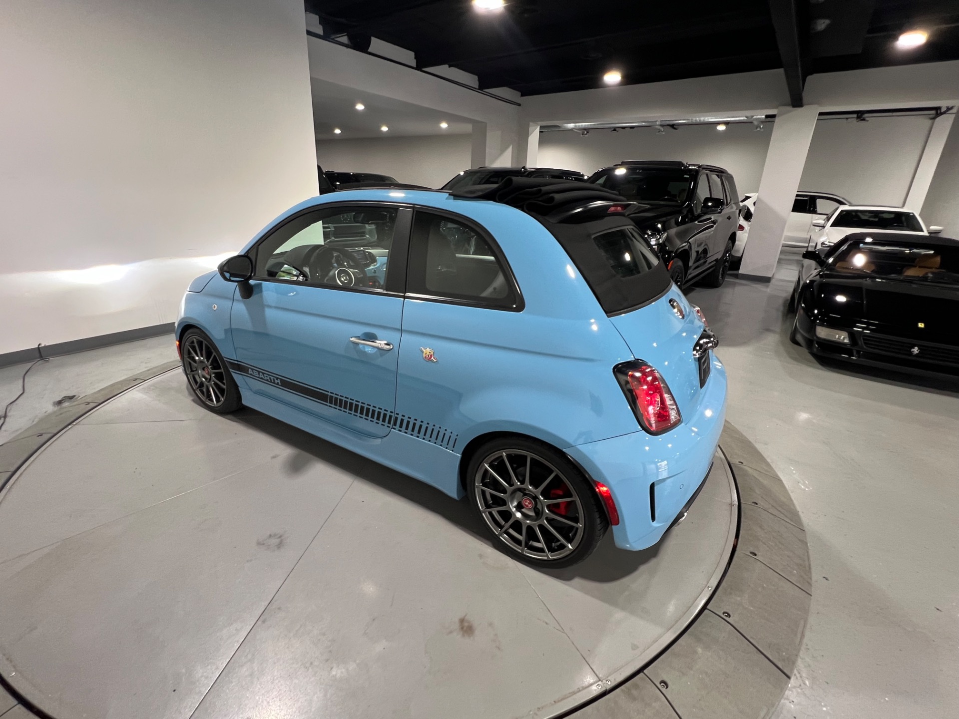 Used 2017 Celeste Blu FIAT 500c Abarth Convertible Abarth For Sale ...