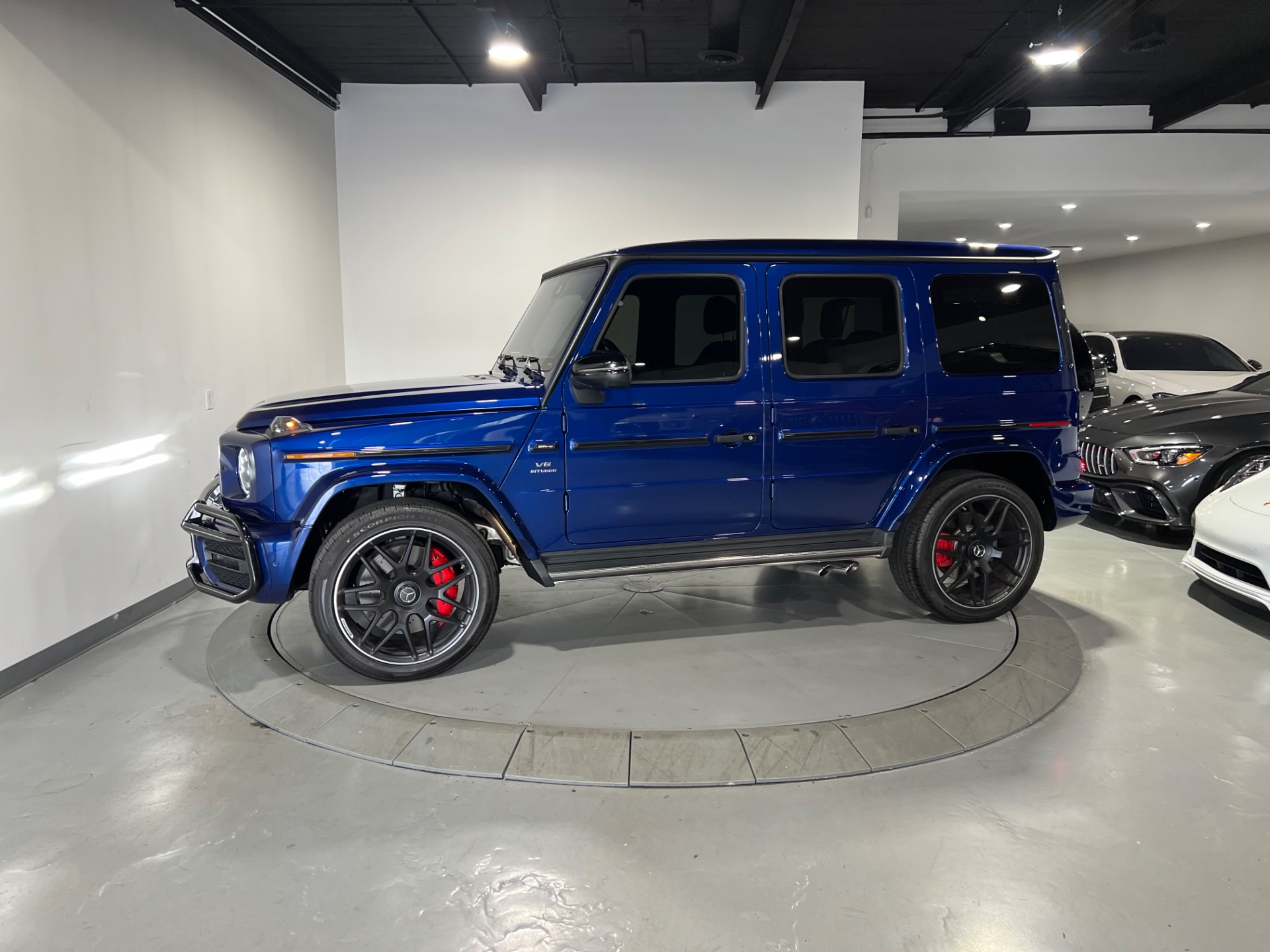 Used 2020 Brilliant Blue Metallic Mercedes-Benz G-Class AMG G63 AWD AMG ...