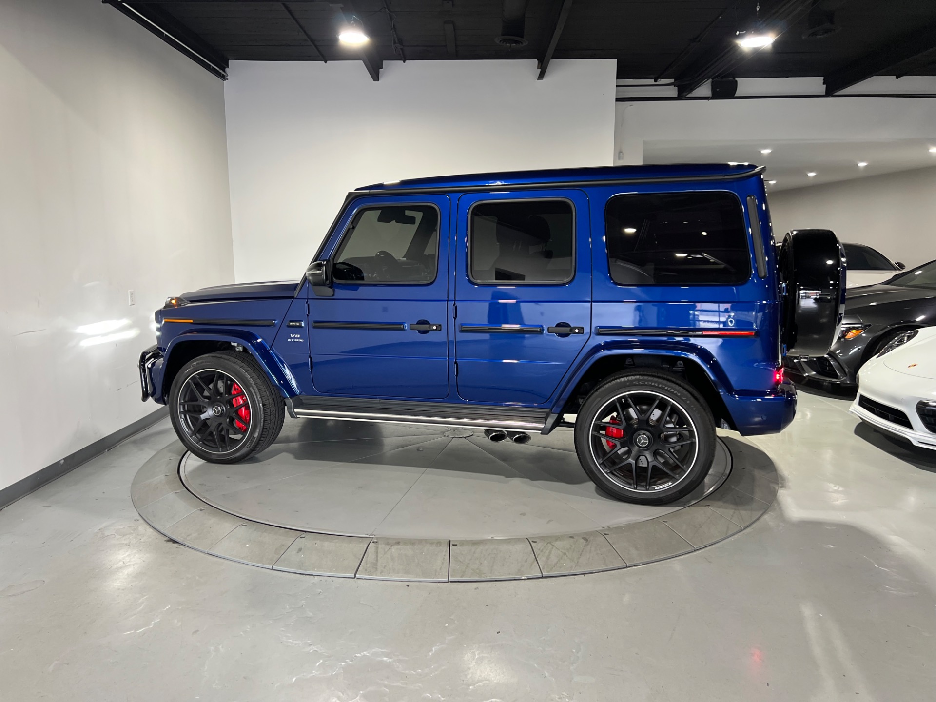 Used 2020 Brilliant Blue Metallic Mercedes-Benz G-Class AMG G63 AWD AMG ...