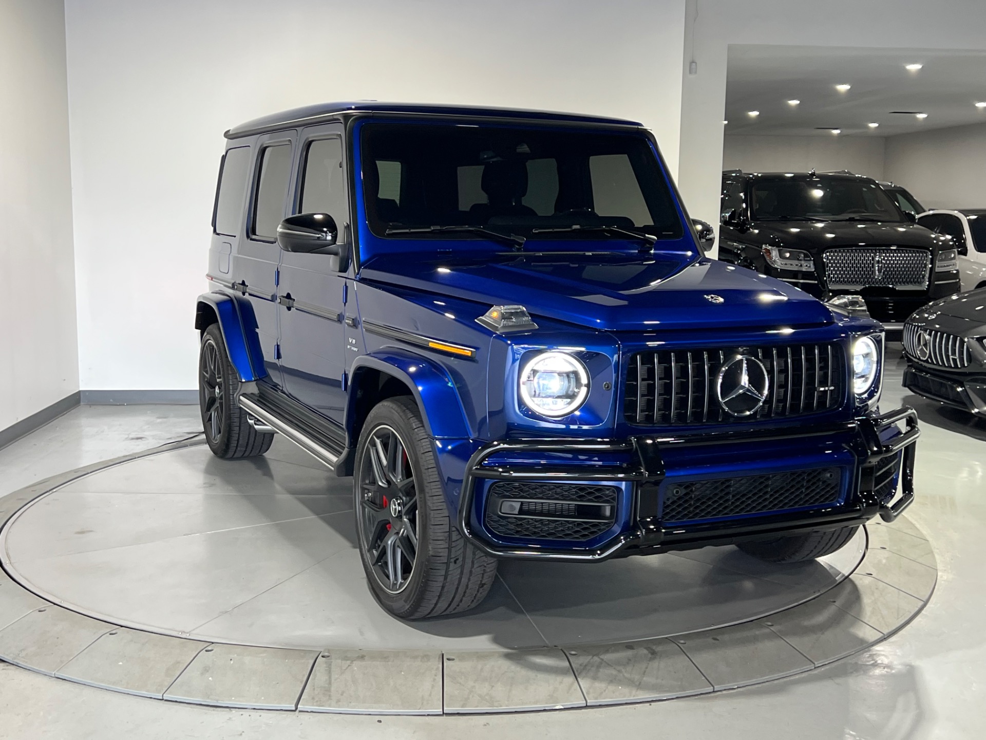 Used 2020 Brilliant Blue Metallic Mercedes-Benz G-Class AMG G63 AWD AMG ...