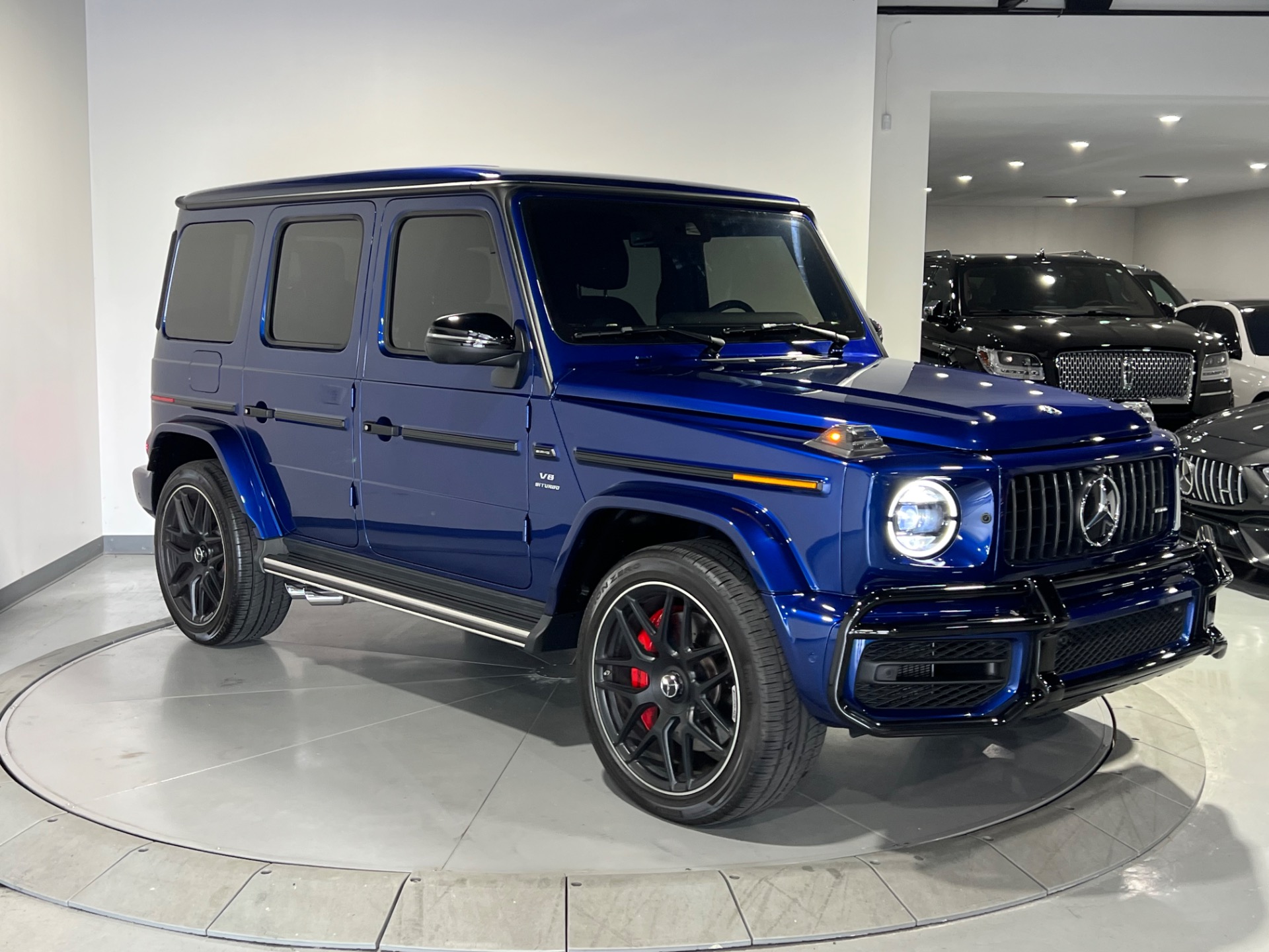 Used 2020 Brilliant Blue Metallic Mercedes-Benz G-Class AMG G63 AWD AMG ...