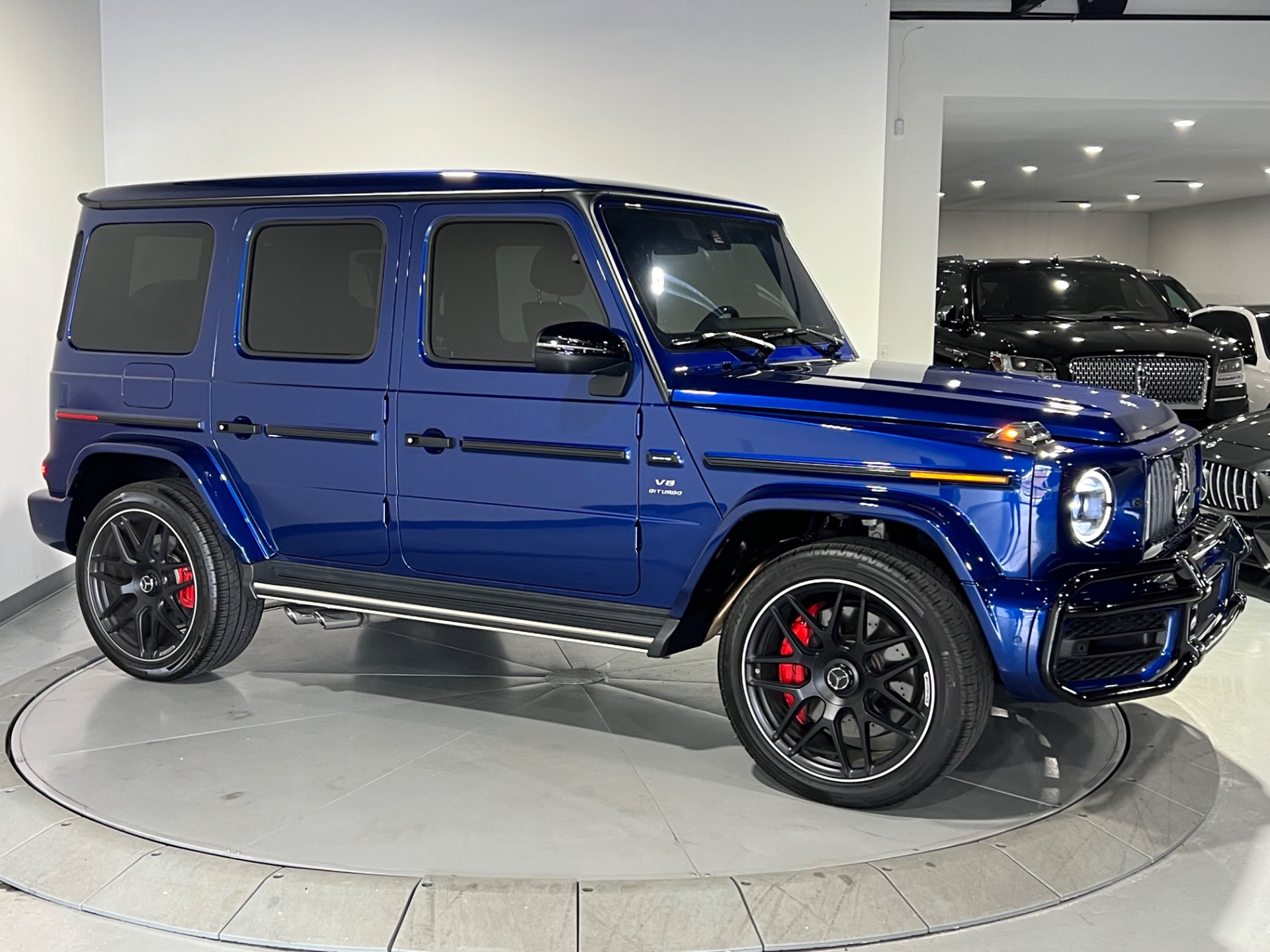 Used 2020 Brilliant Blue Metallic Mercedes-Benz G-Class AMG G63 AWD AMG ...