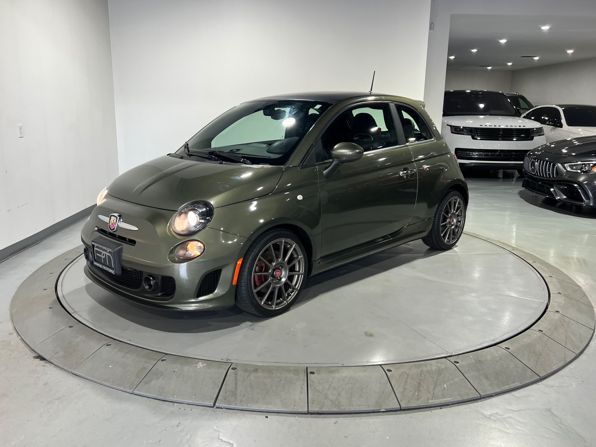 Used 2018 Oliva Green Pearl FIAT 500 Abarth 5 Speed Manual Abarth For ...