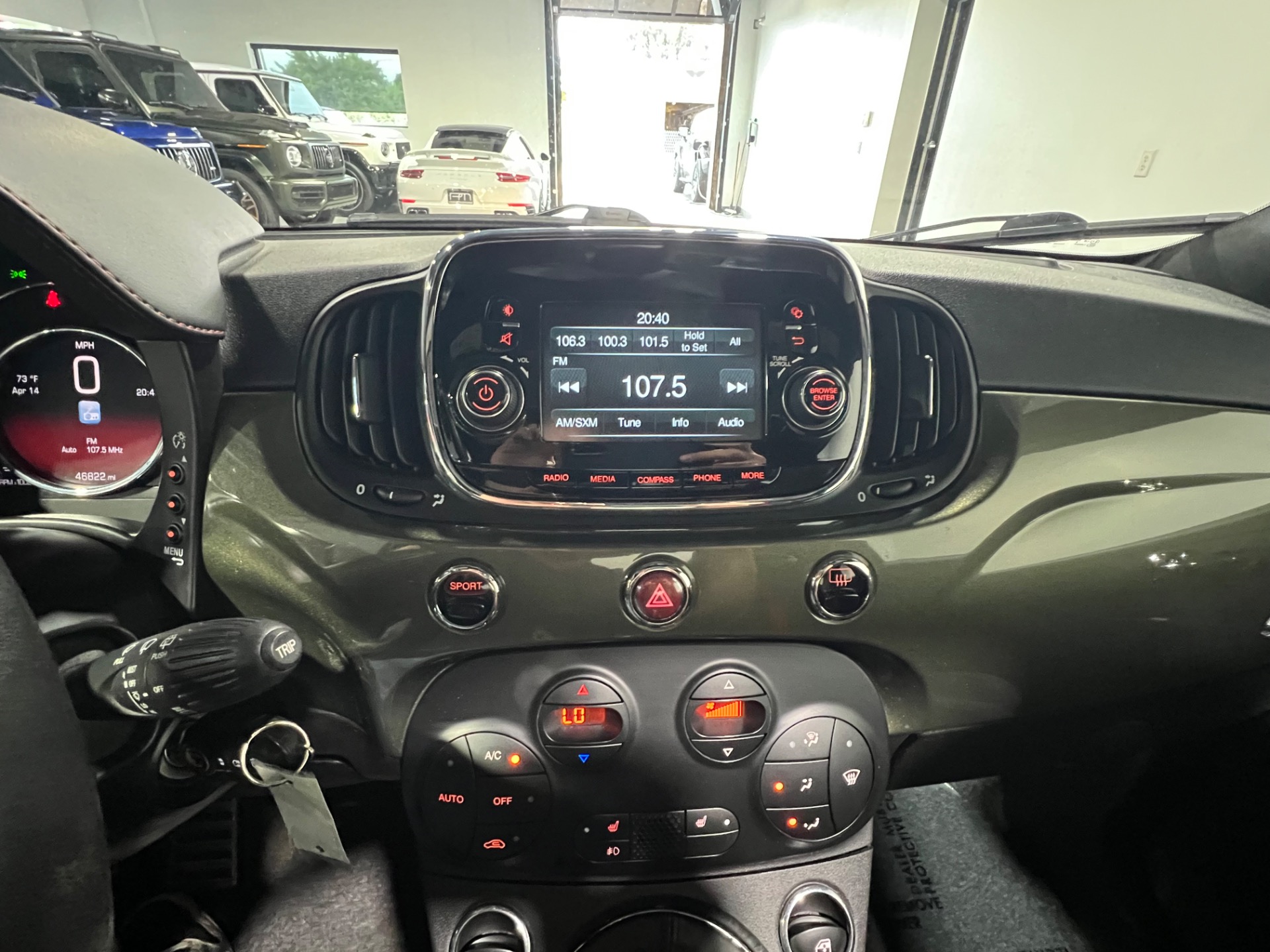 Used 2018 Oliva Green Pearl FIAT 500 Abarth 5 Speed Manual Abarth For ...