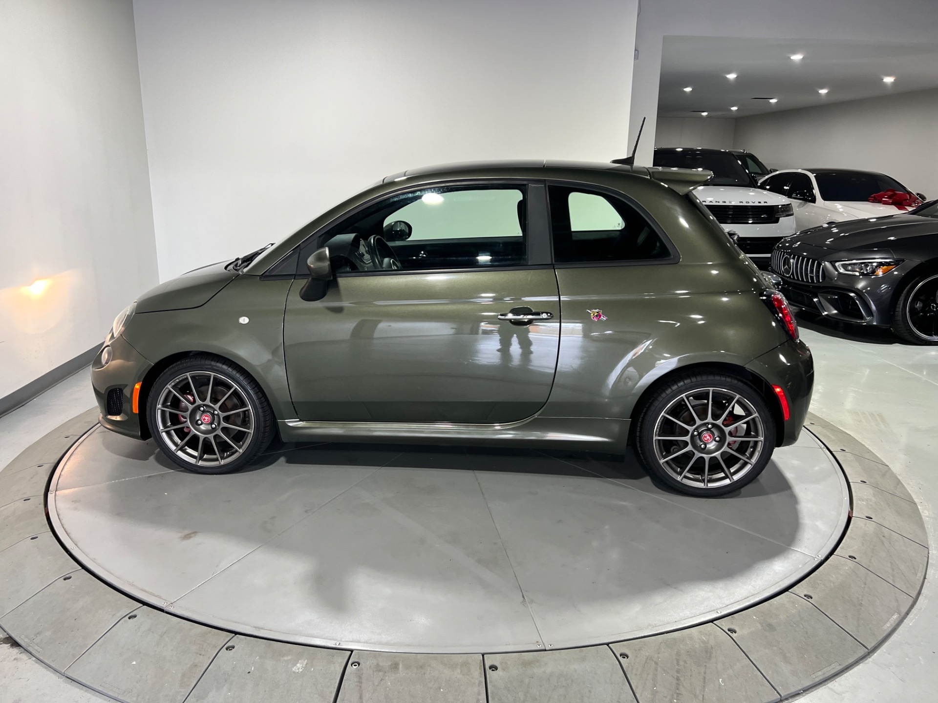 Used 2018 Oliva Green Pearl FIAT 500 Abarth 5 Speed Manual Abarth For ...