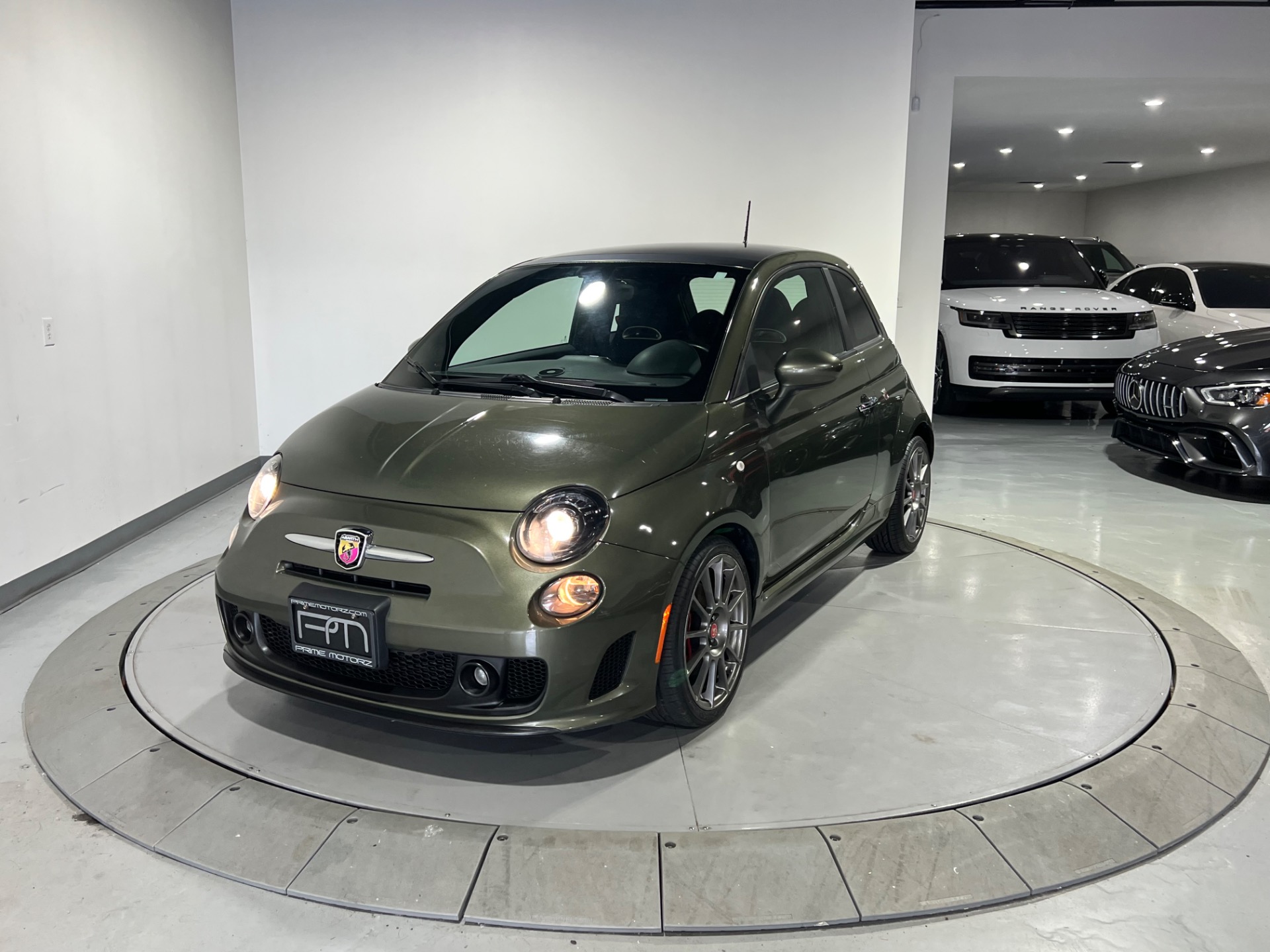 Used 2018 Oliva Green Pearl FIAT 500 Abarth 5 Speed Manual Abarth For ...