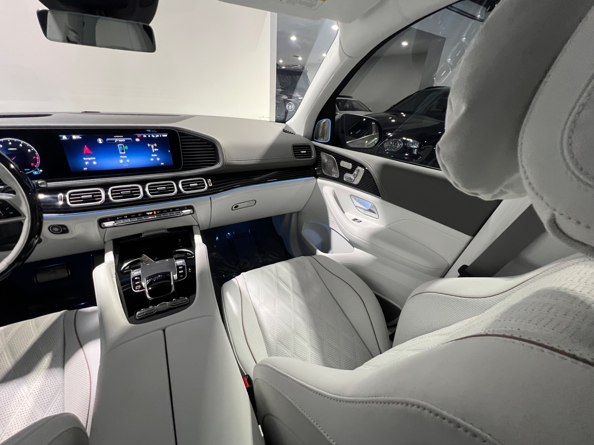 Used 2025 MANUFAKTUR Alpine Grey Mercedes-Benz GLS 600 MAYBACH 4MATIC ...