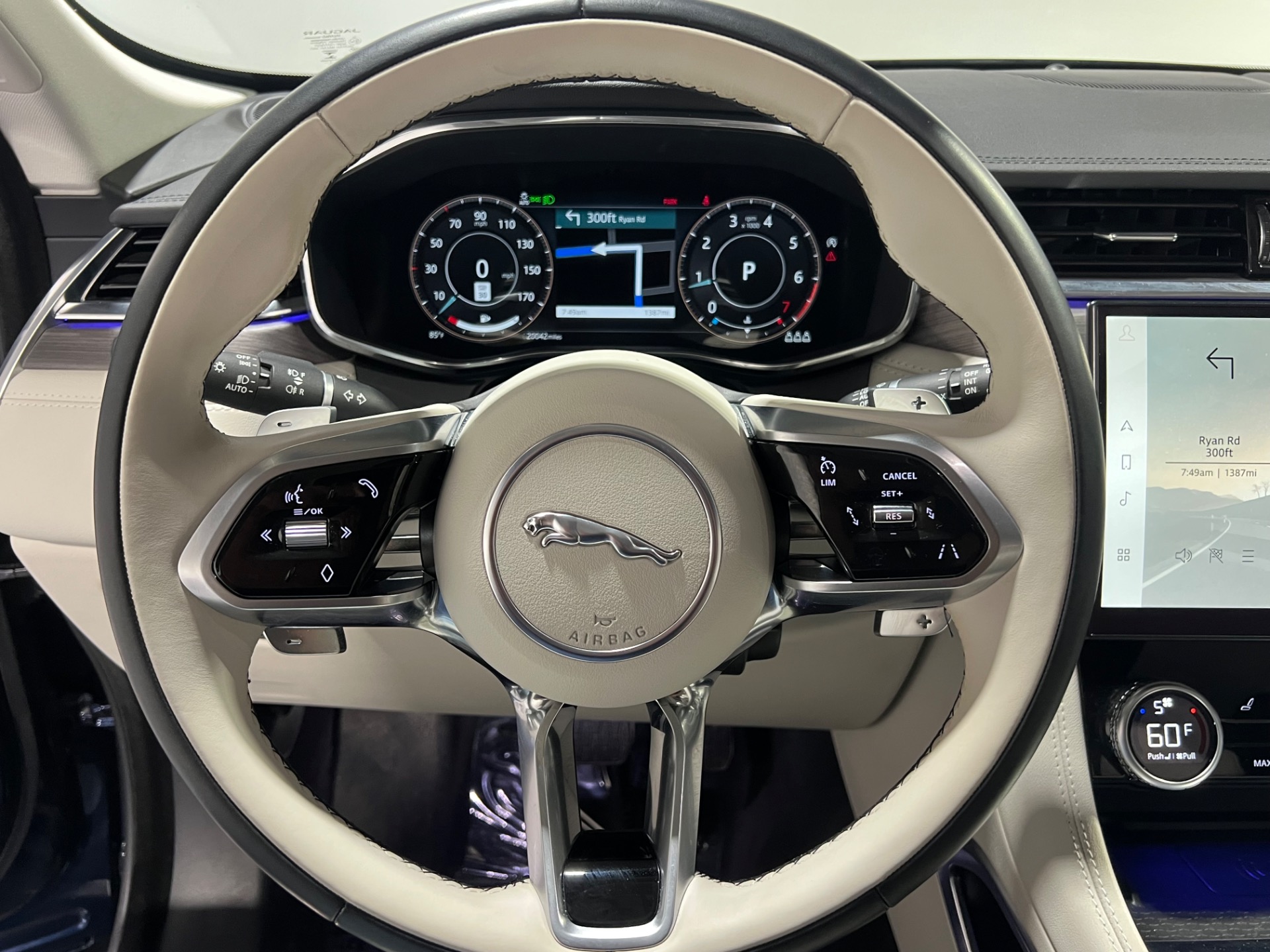 Used 2023 Portofino Blue Metallic Jaguar F-PACE P250 AWD P250 S For ...