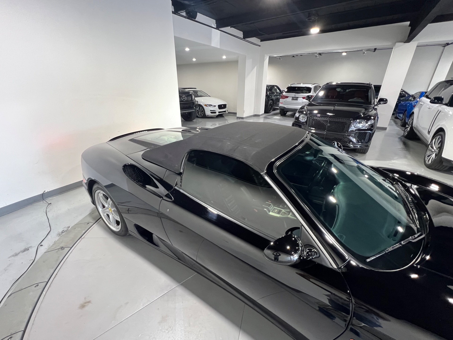Used 2001 Nero Daytona Ferrari 360 Spider Books Original Window Sticker ...