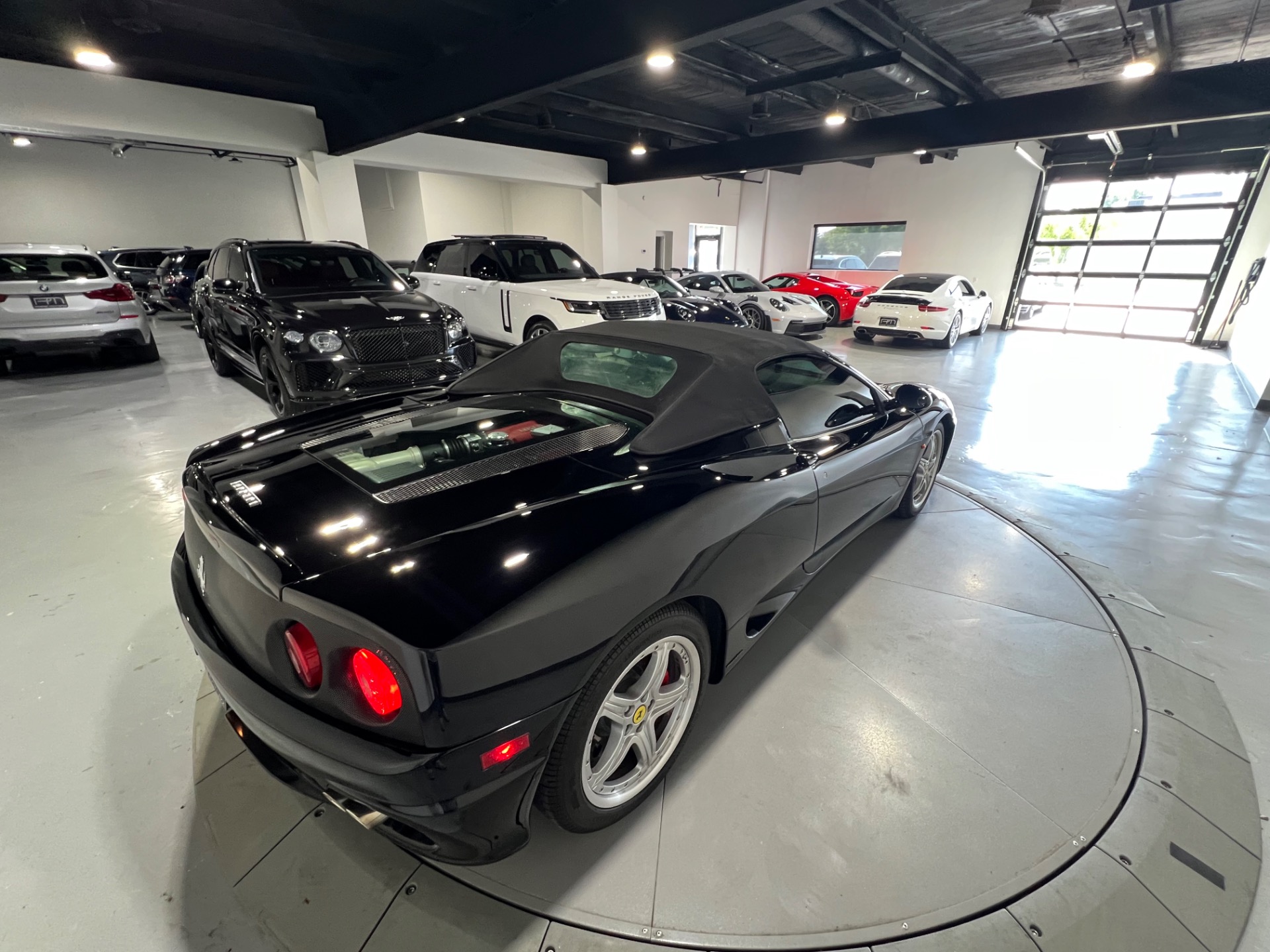 Used 2001 Nero Daytona Ferrari 360 Spider Books Original Window Sticker ...