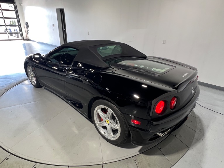 Used 2001 Nero Daytona Ferrari 360 Spider Books Original Window Sticker ...