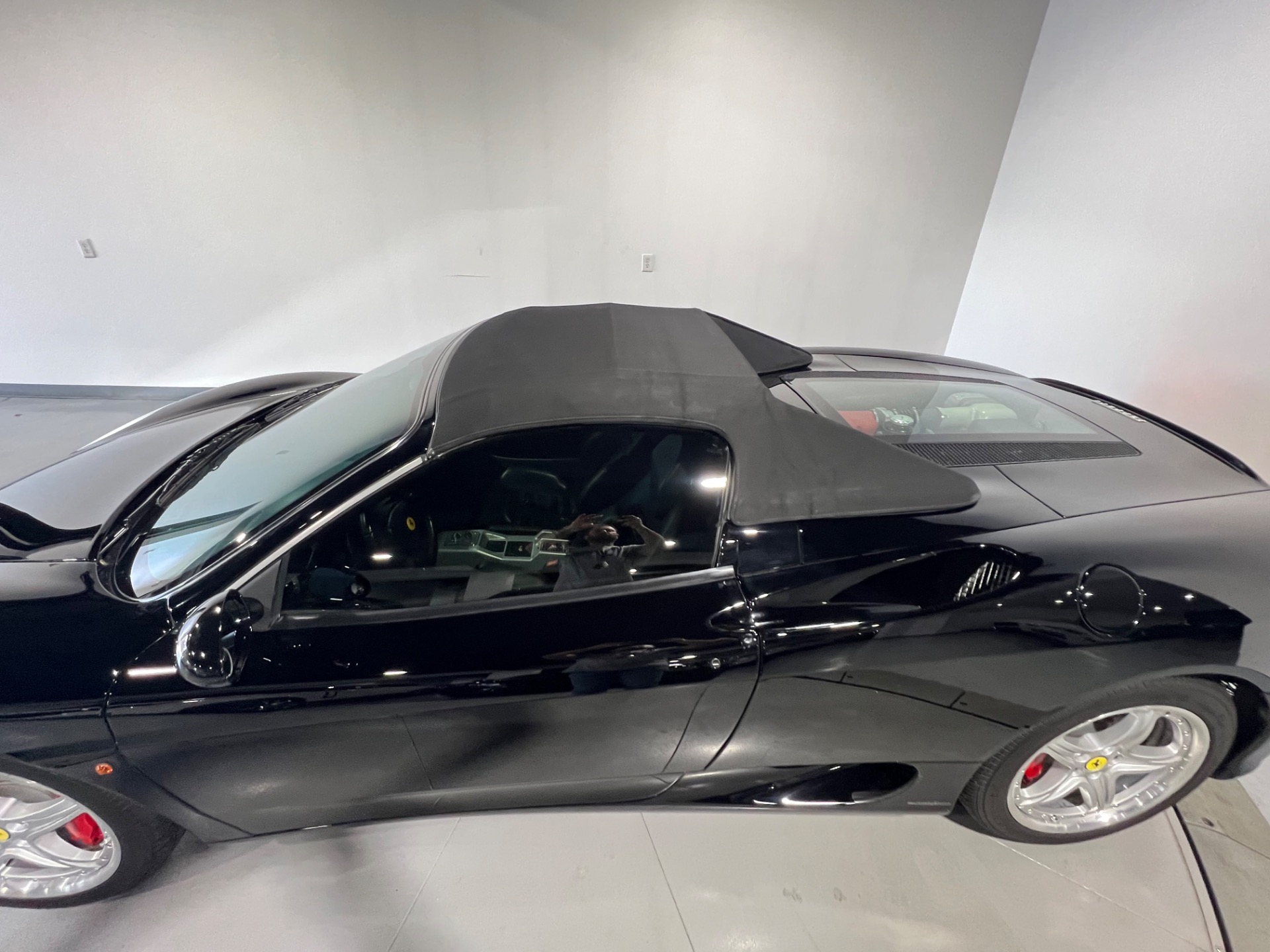 Used 2001 Nero Daytona Ferrari 360 Spider Books Original Window Sticker ...