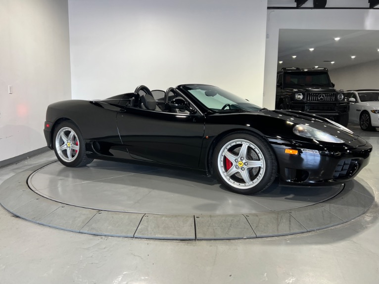 Used 2001 Nero Daytona Ferrari 360 Spider Books Original Window Sticker ...