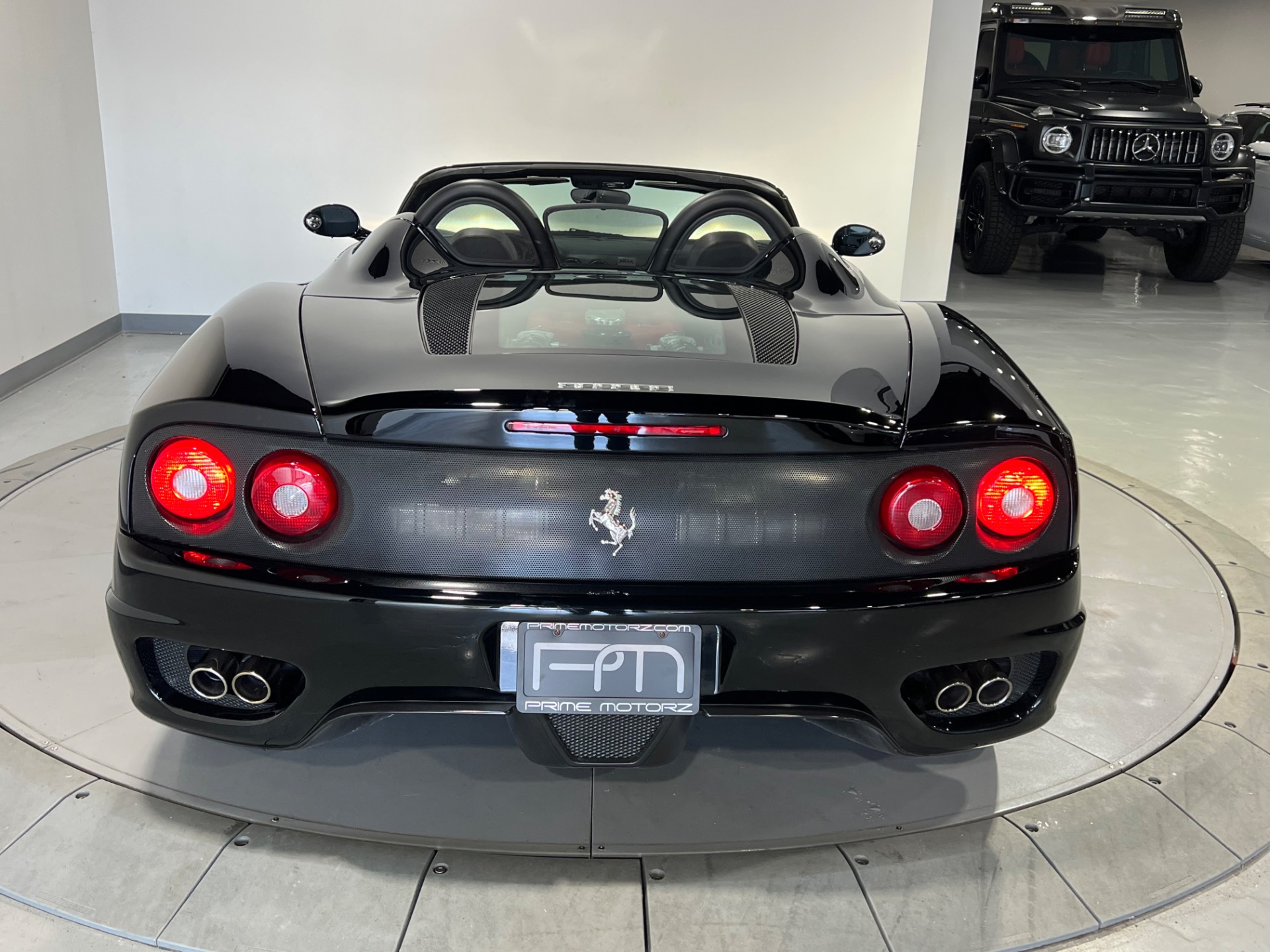 Used 2001 Nero Daytona Ferrari 360 Spider Books Original Window Sticker ...