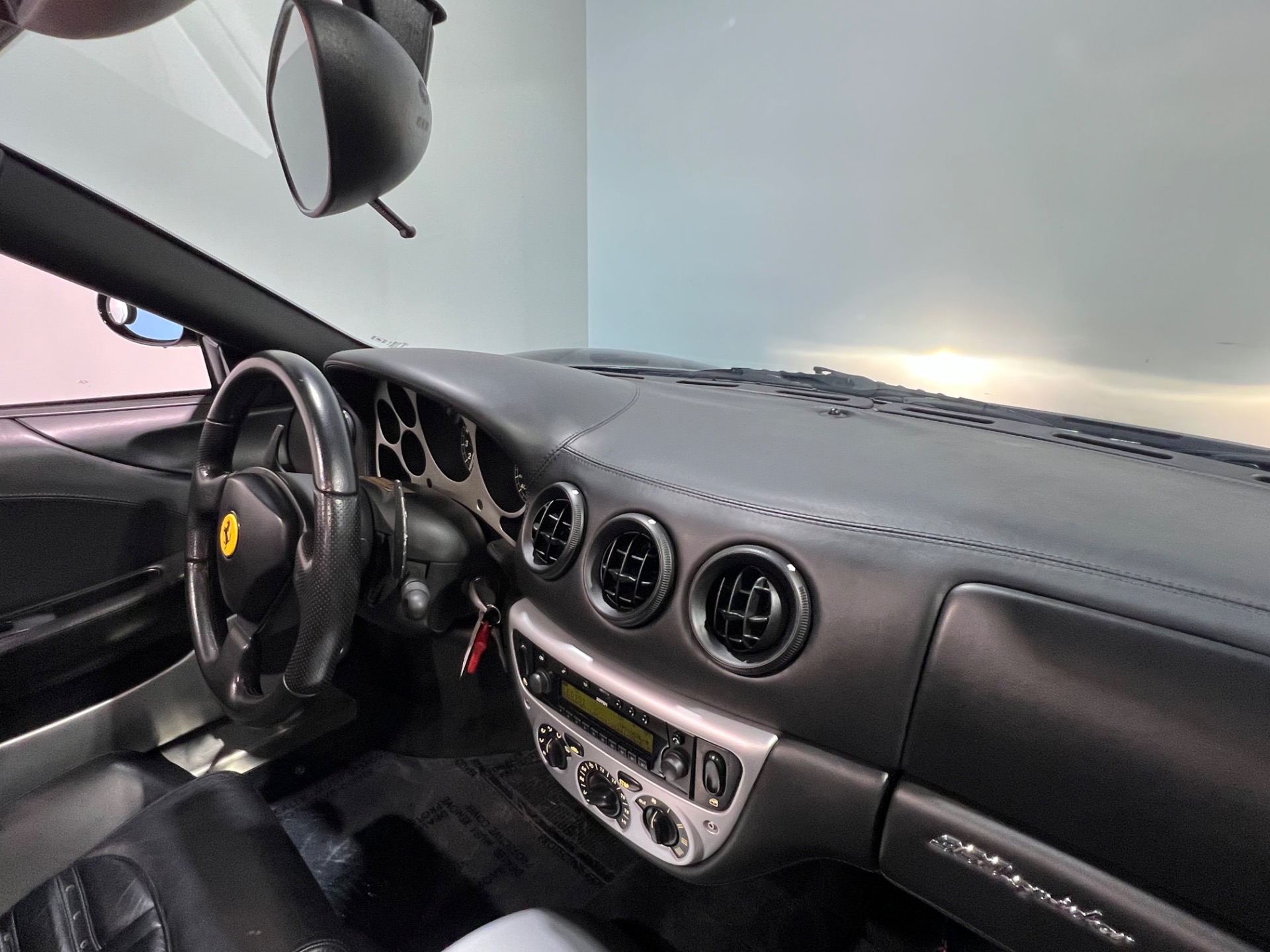 Used 2001 Nero Daytona Ferrari 360 Spider Books Original Window Sticker ...