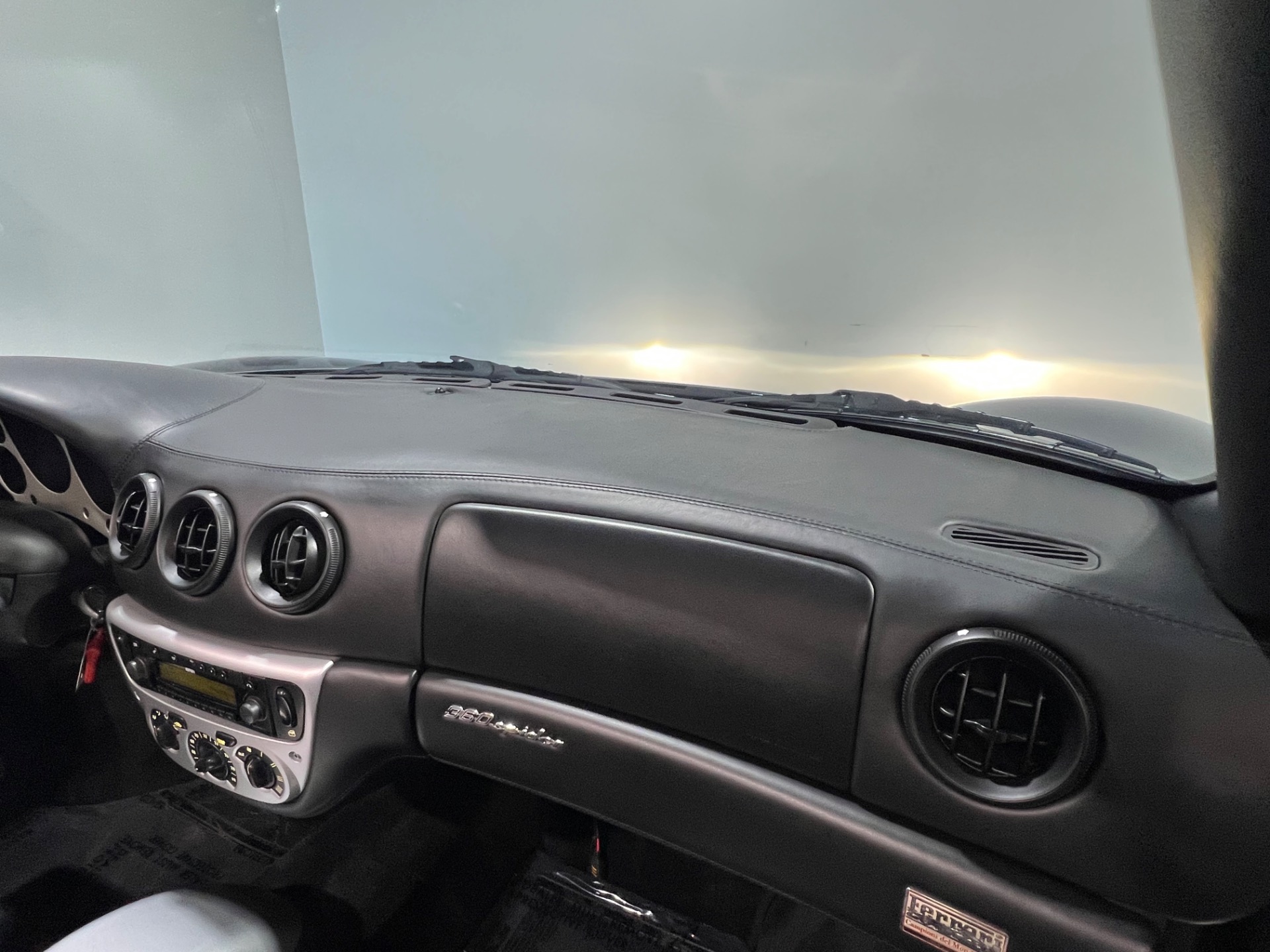 Used 2001 Nero Daytona Ferrari 360 Spider Books Original Window Sticker ...