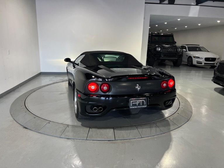 Used 2001 Nero Daytona Ferrari 360 Spider Books Original Window Sticker ...