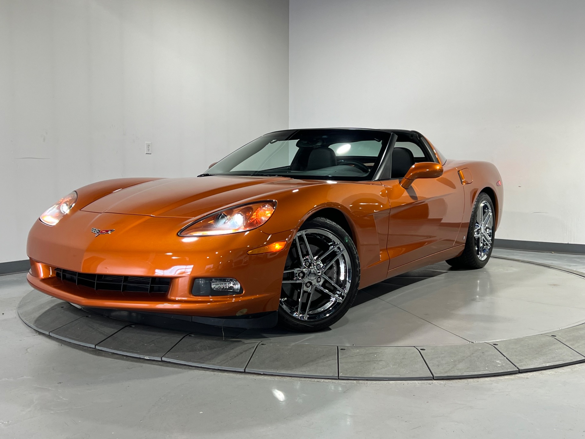 Used 2009 Atomic Orange Metallic Chevrolet Corvette Coupe 4,246 ...