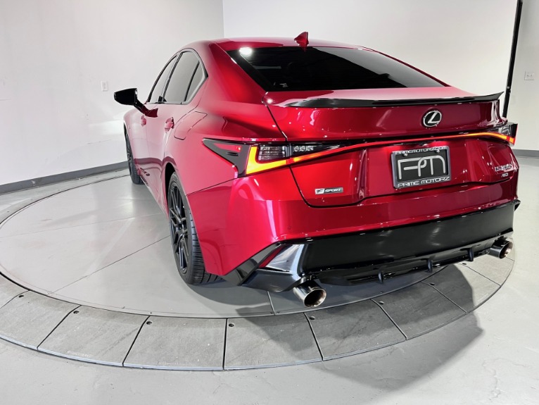 Used 2021 Infrared Lexus IS 350 F-SPORT AWD F SPORT For Sale (Sold ...