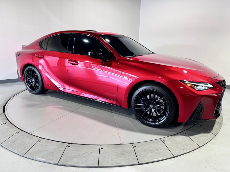 Used 2021 Infrared Lexus IS 350 F-SPORT AWD F SPORT For Sale (Sold ...