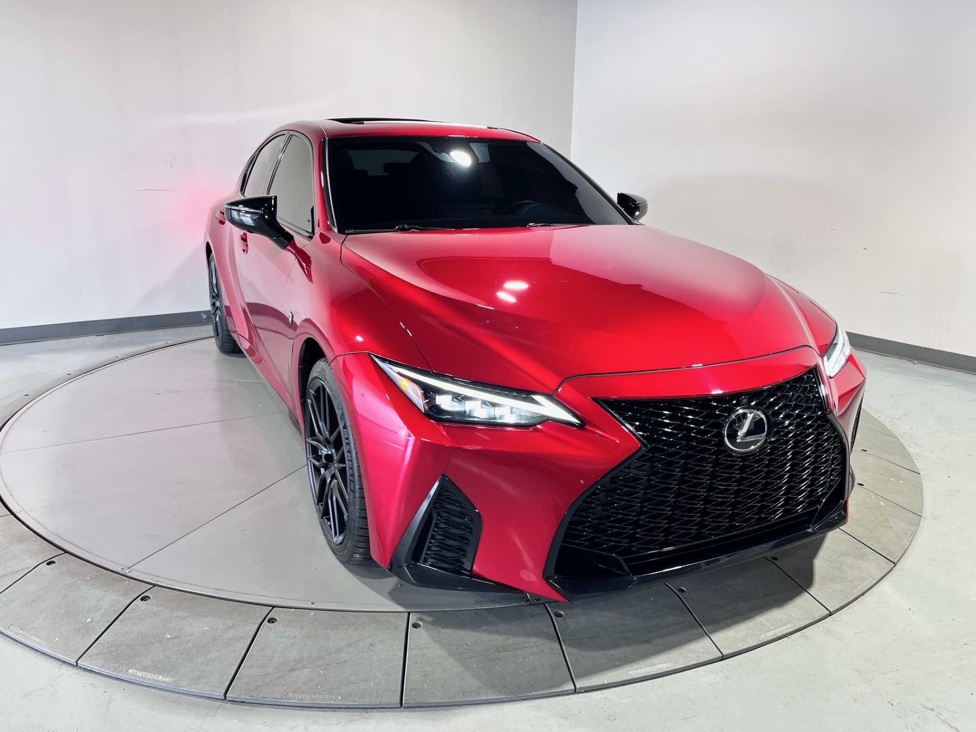 Used 2021 Infrared Lexus IS 350 F-SPORT AWD F SPORT For Sale (Sold ...
