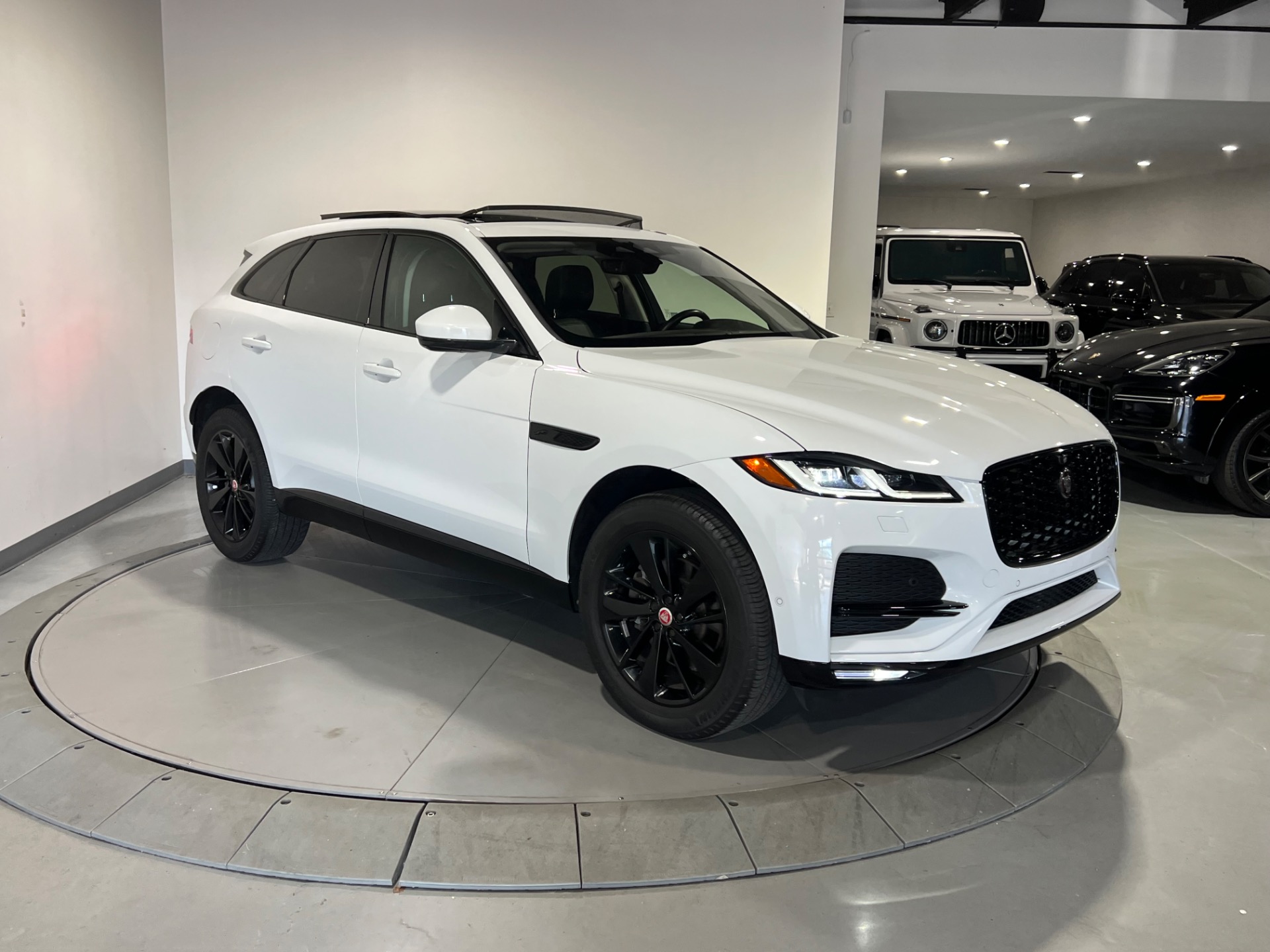 Used 2021 Fuji White Jaguar F-PACE S P250 AWD P250 S For Sale (Sold ...