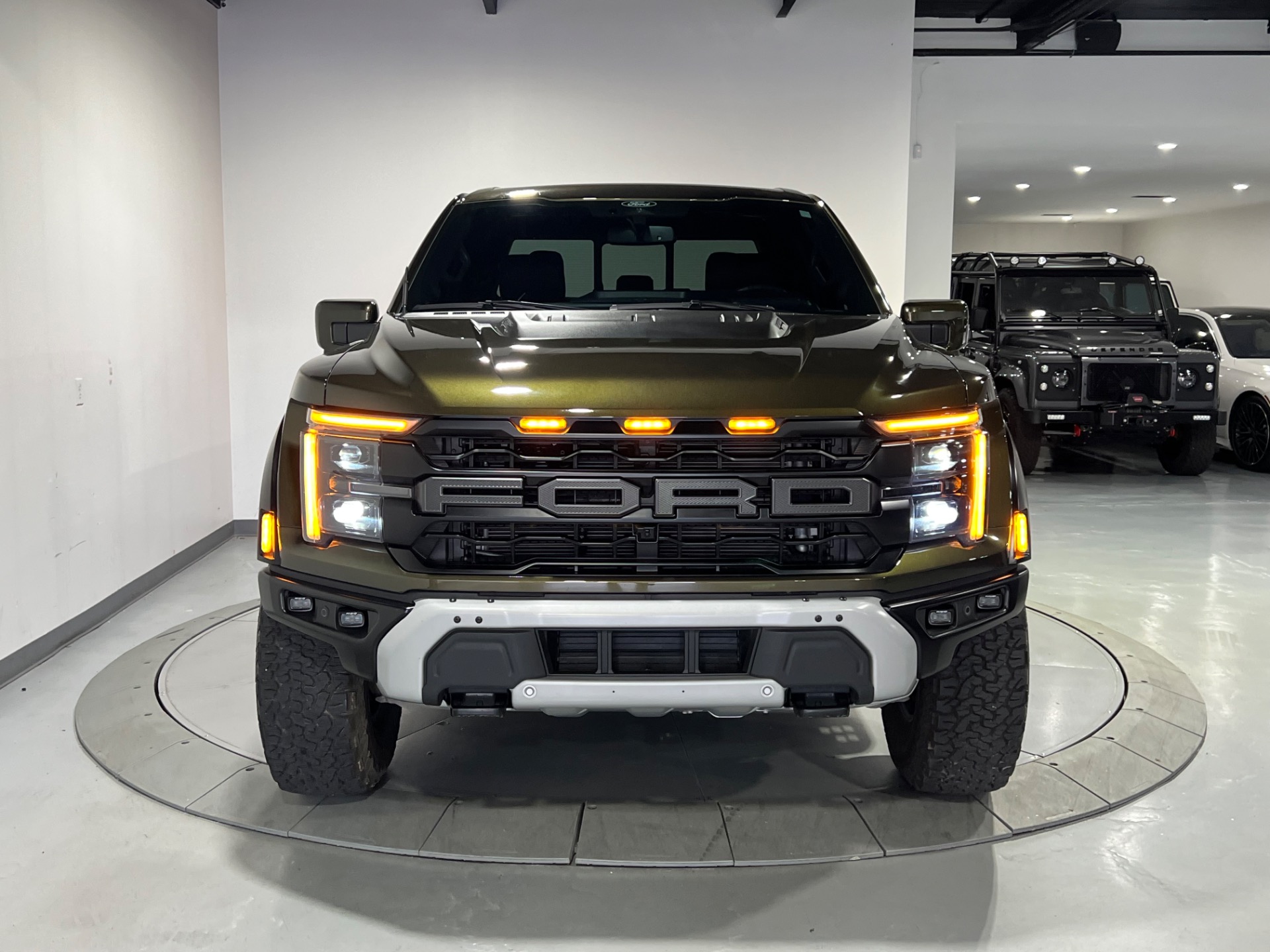 Used 2025 Shelter Green Ford F-150 RAPTOR SUPERCREW 4WD PPF Hard ...