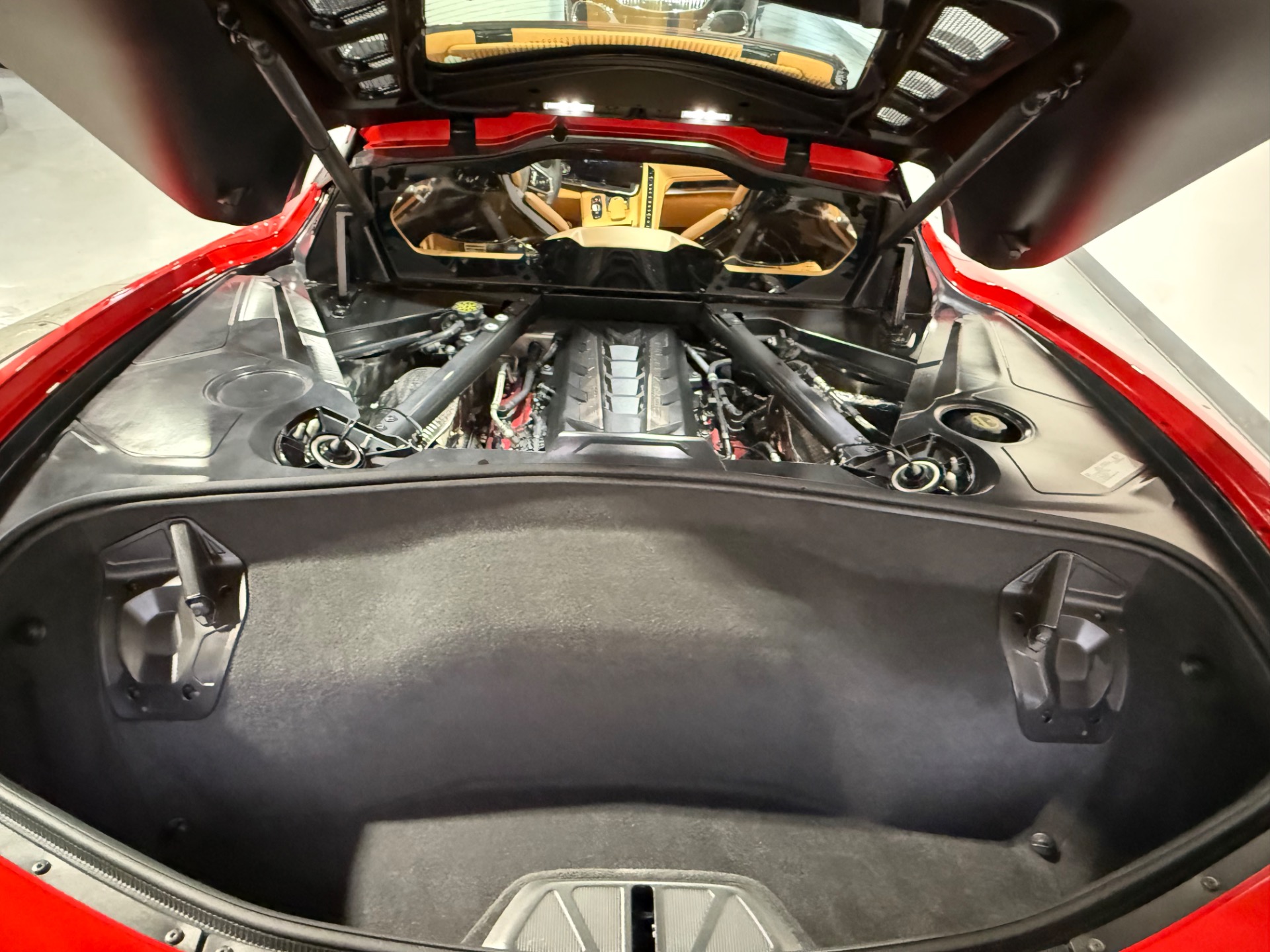 Used 2024 Torch Red Chevrolet Corvette E-RAY Coupe 3LZ AWD Carbon Fiber ...