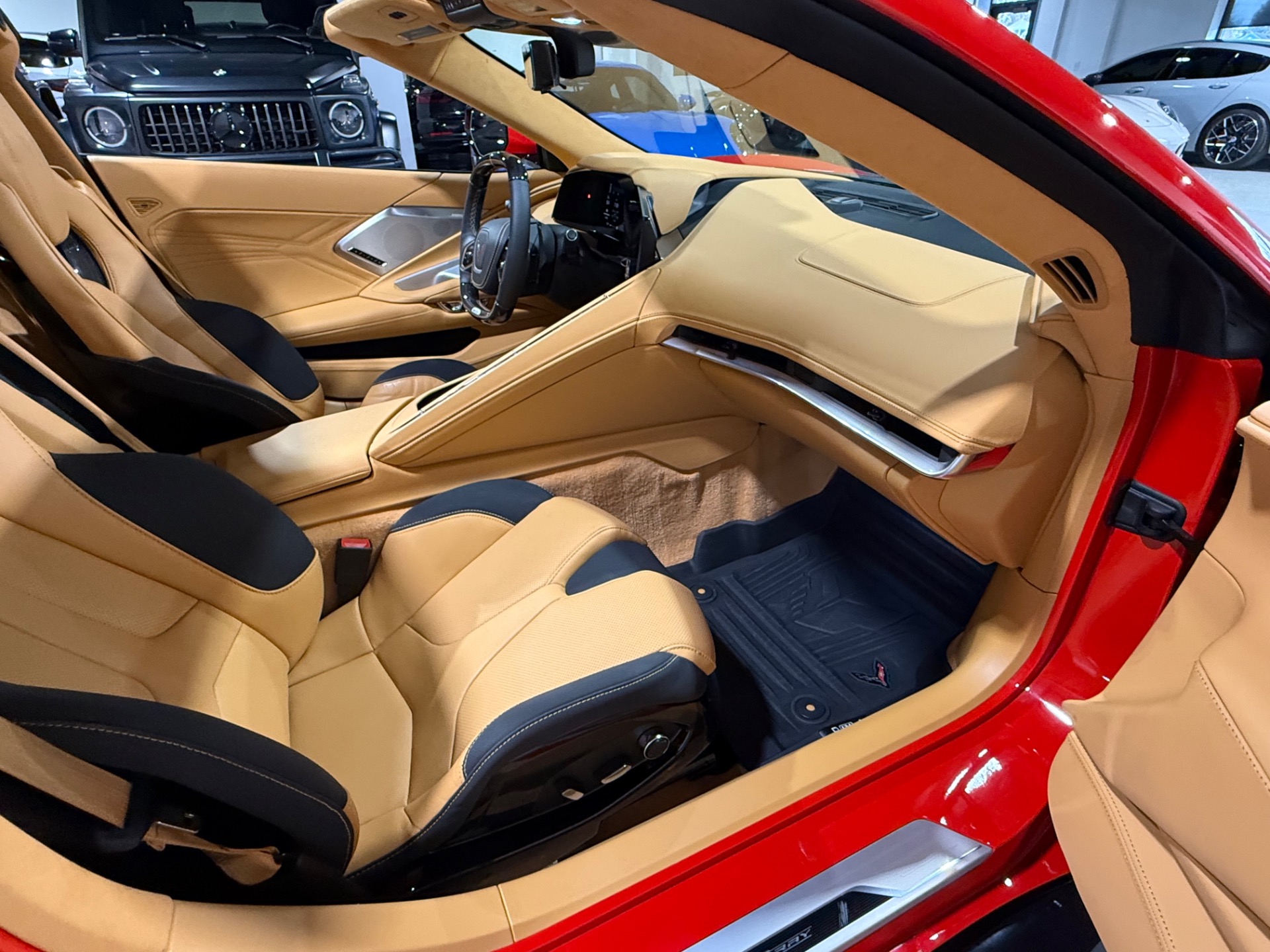 Used 2024 Torch Red Chevrolet Corvette E-RAY Coupe 3LZ AWD Carbon Fiber ...