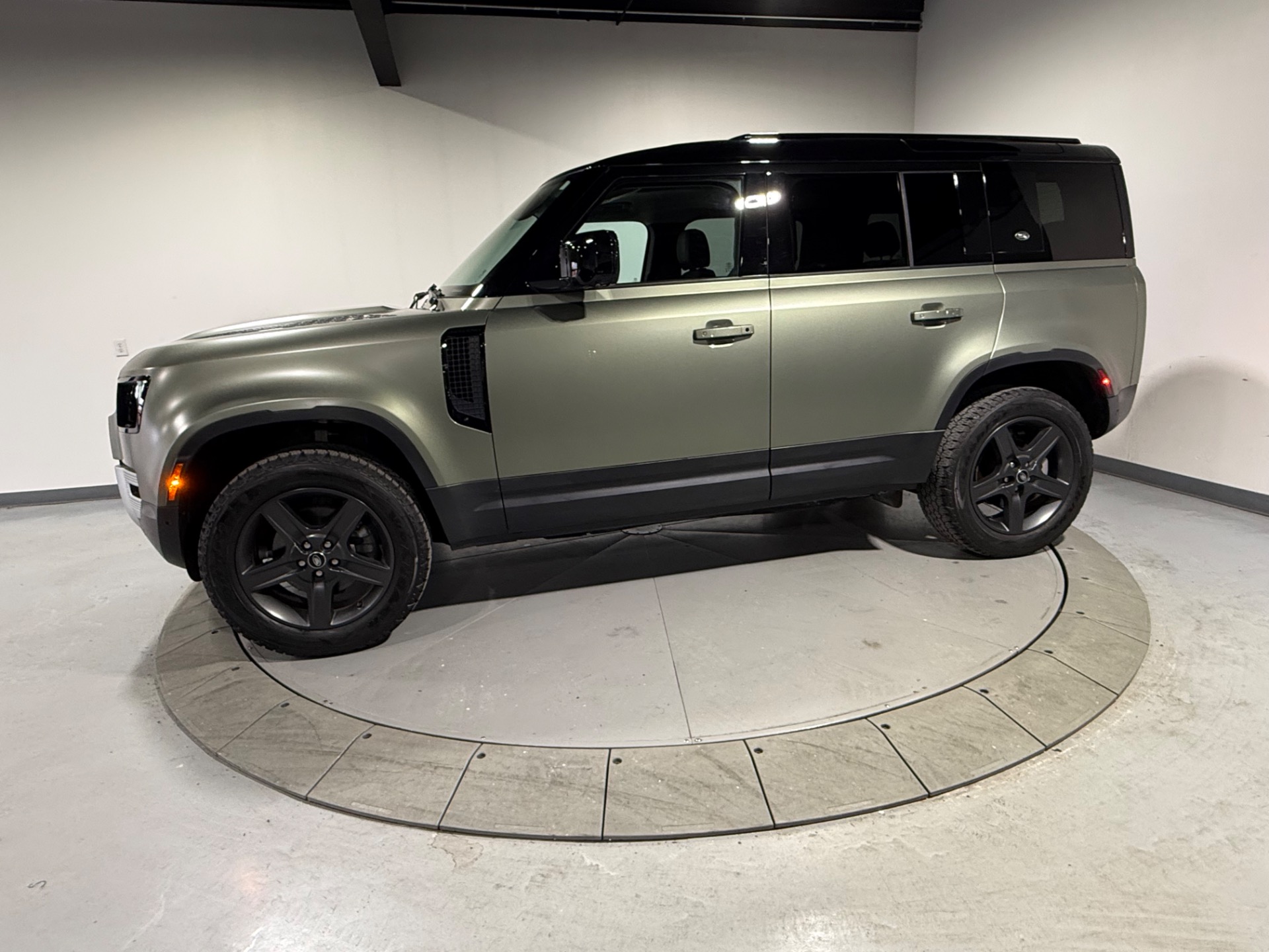 Used 2022 Pangea Green Metallic Land Rover Defender 110 S AWD Full ...