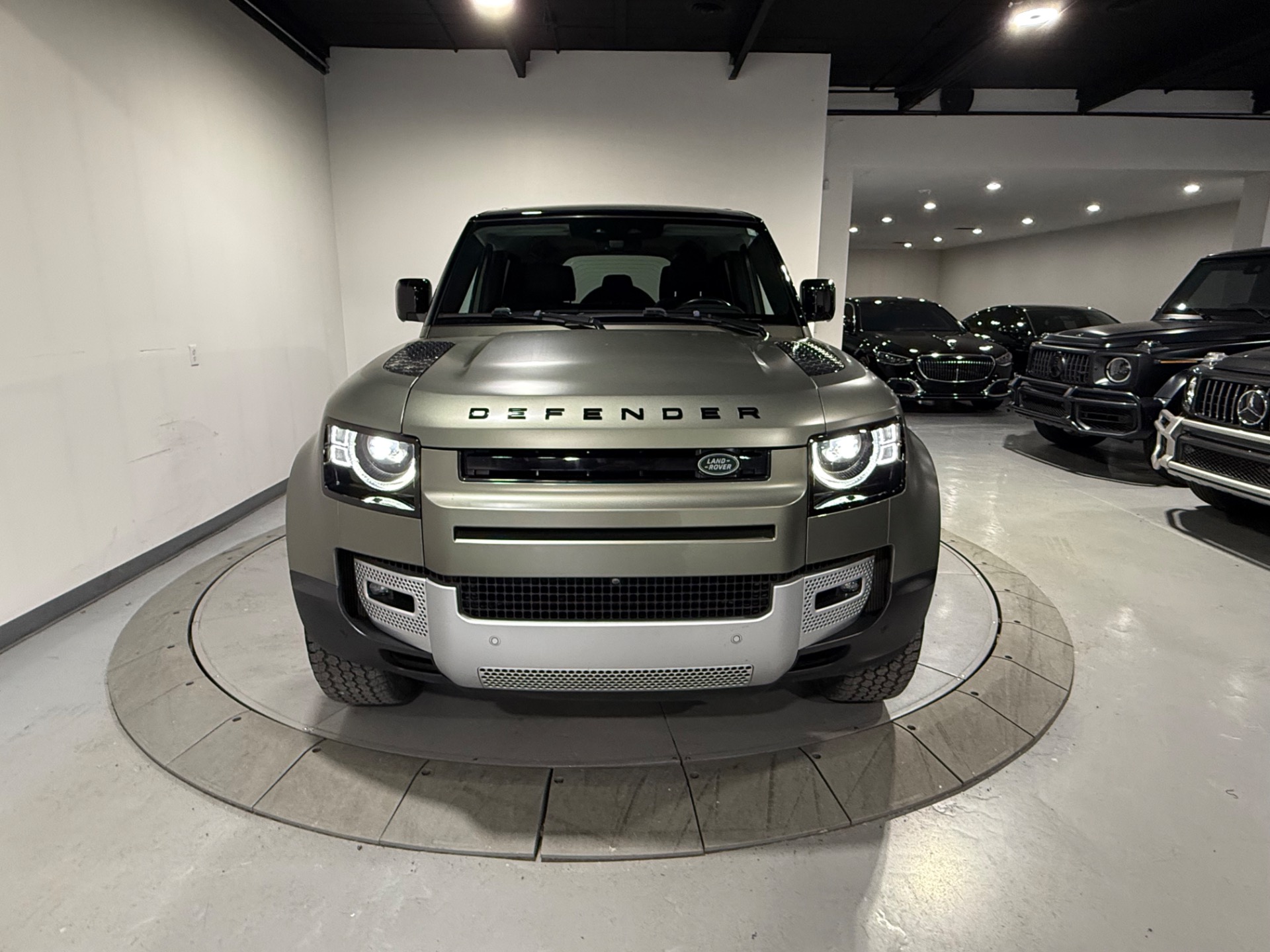 Used 2022 Pangea Green Metallic Land Rover Defender 110 S AWD Full ...