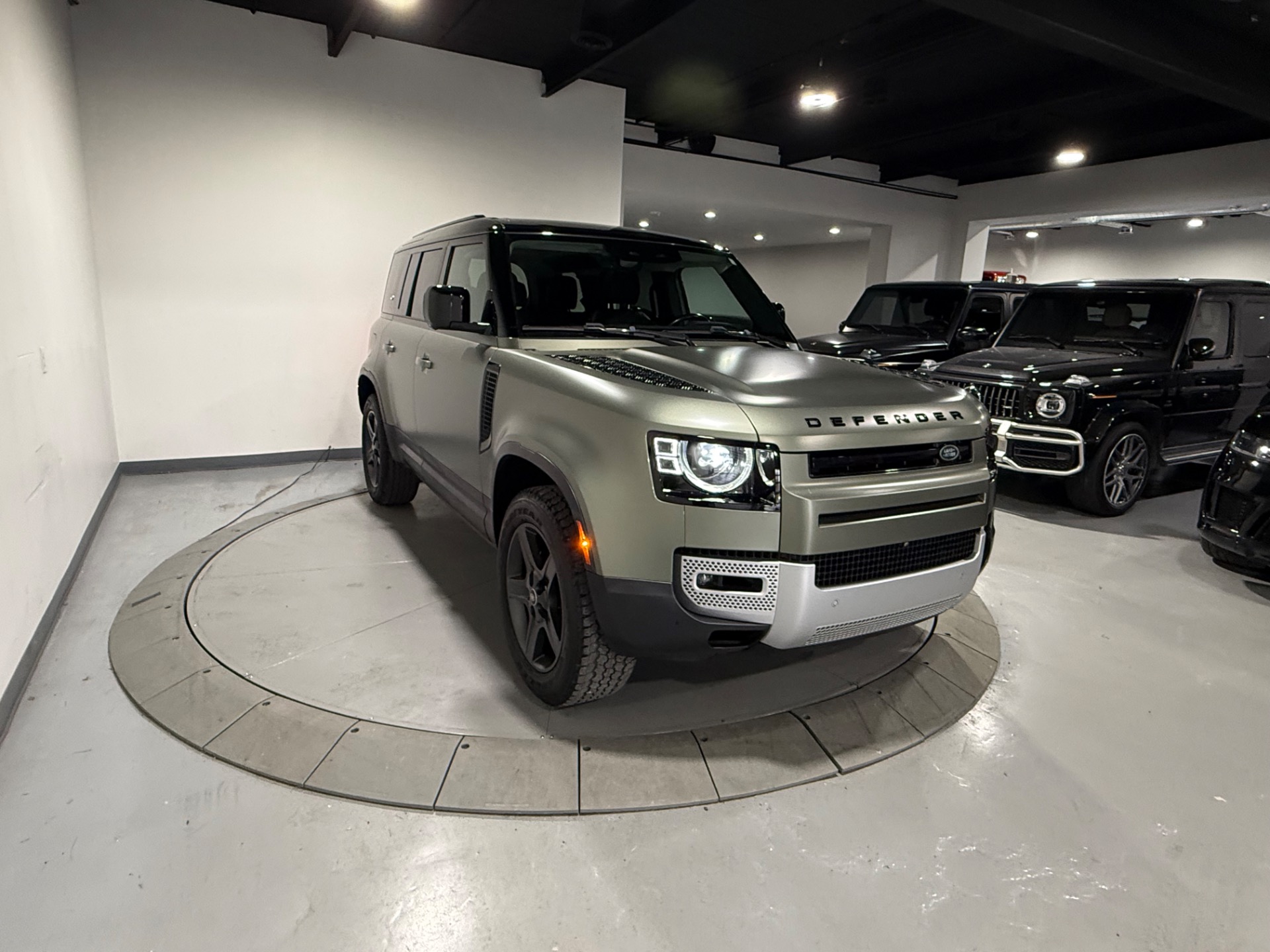 Used 2022 Pangea Green Metallic Land Rover Defender 110 S AWD Full ...