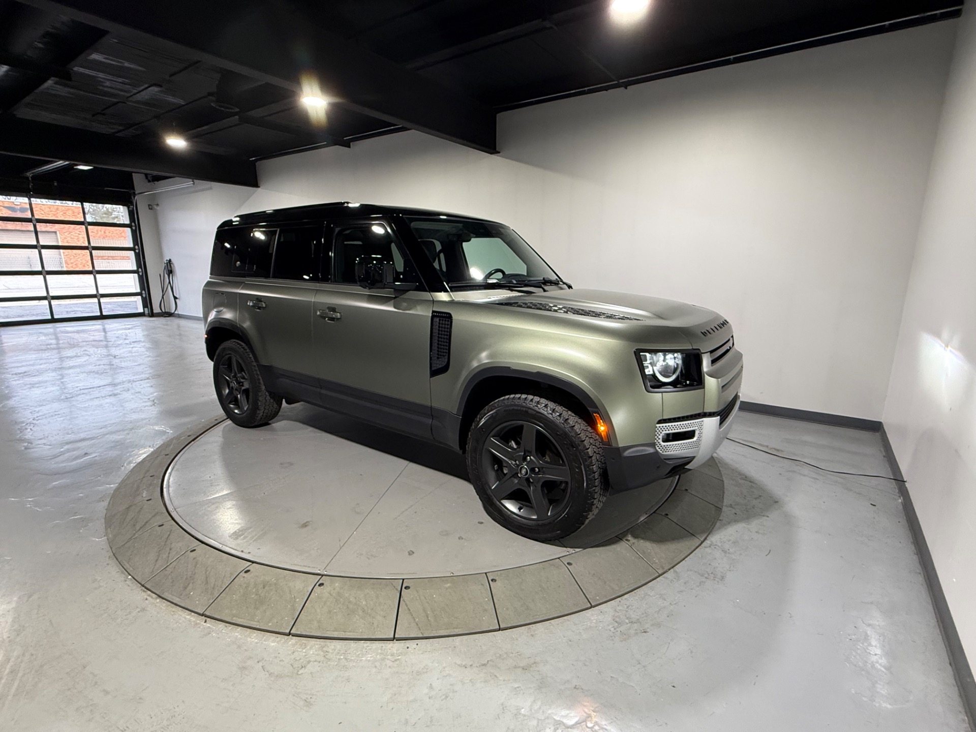Used 2022 Pangea Green Metallic Land Rover Defender 110 S AWD Full ...