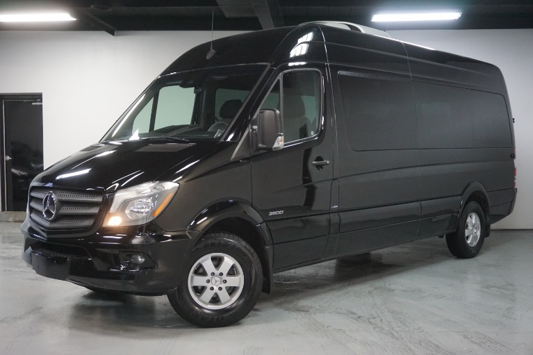 Used 2015 Black Mercedes-Benz Sprinter 12 Passenger 170 WB RAISED ROOF ...