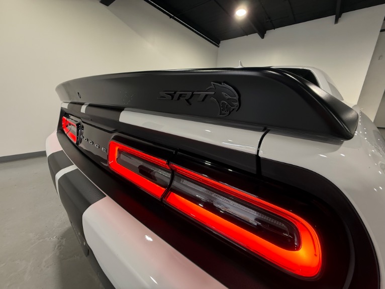 Used 2023 White Knuckle Clear Coat Dodge Challenger SRT HELLCAT ...