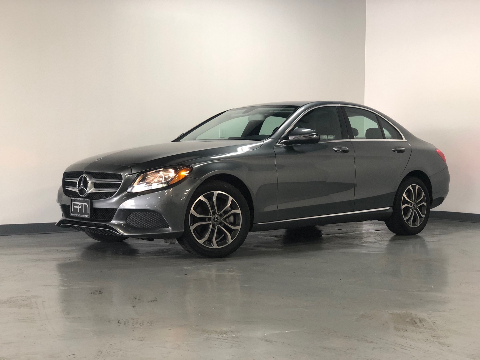 Used 2018 Selenite Grey Metallic Mercedes-Benz C-Class C300 AWD C 300 ...