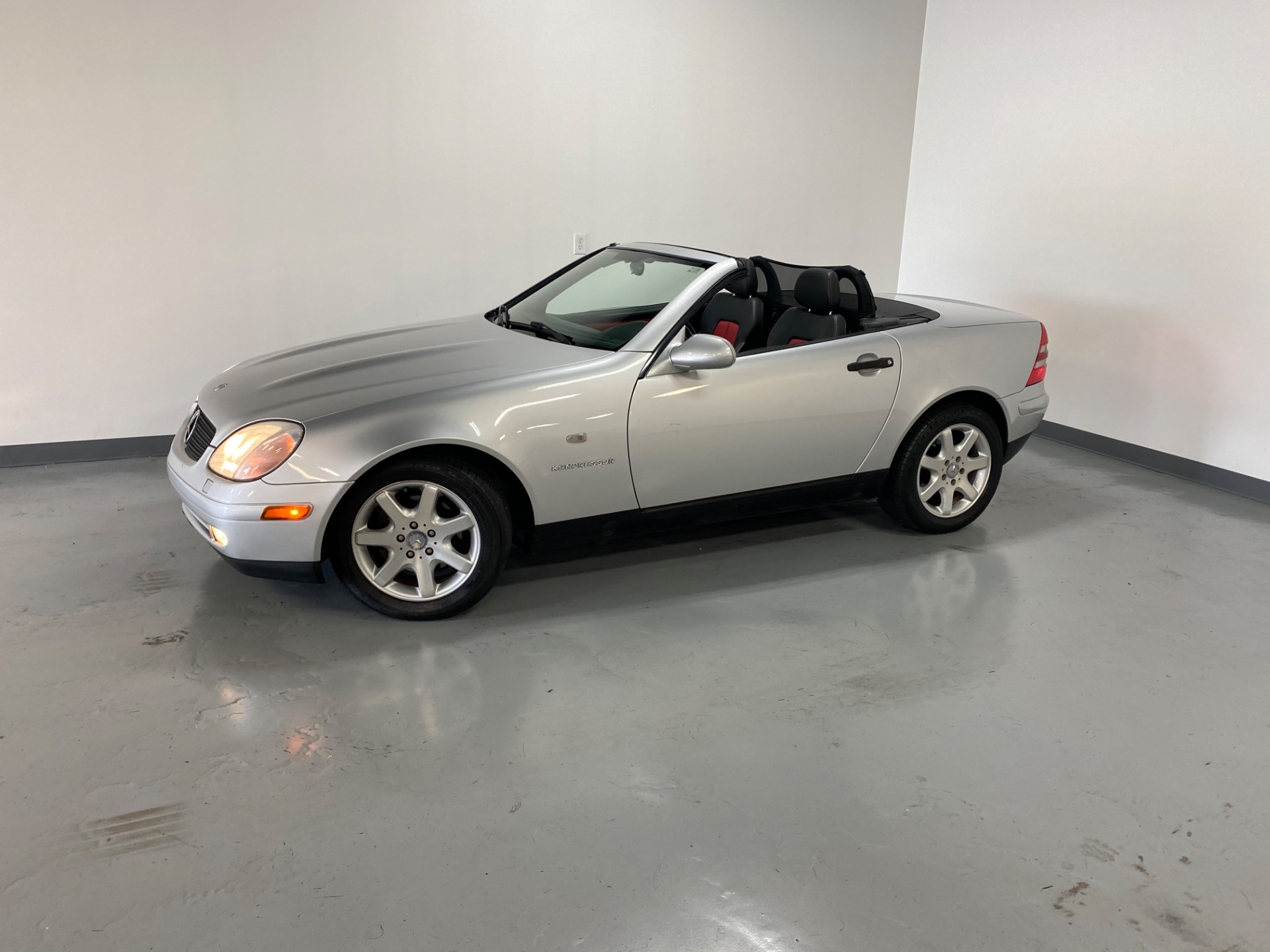 Used 1998 Brilliant Silver Metallic Mercedes-Benz SLK 230 CONVERTIBLE ...