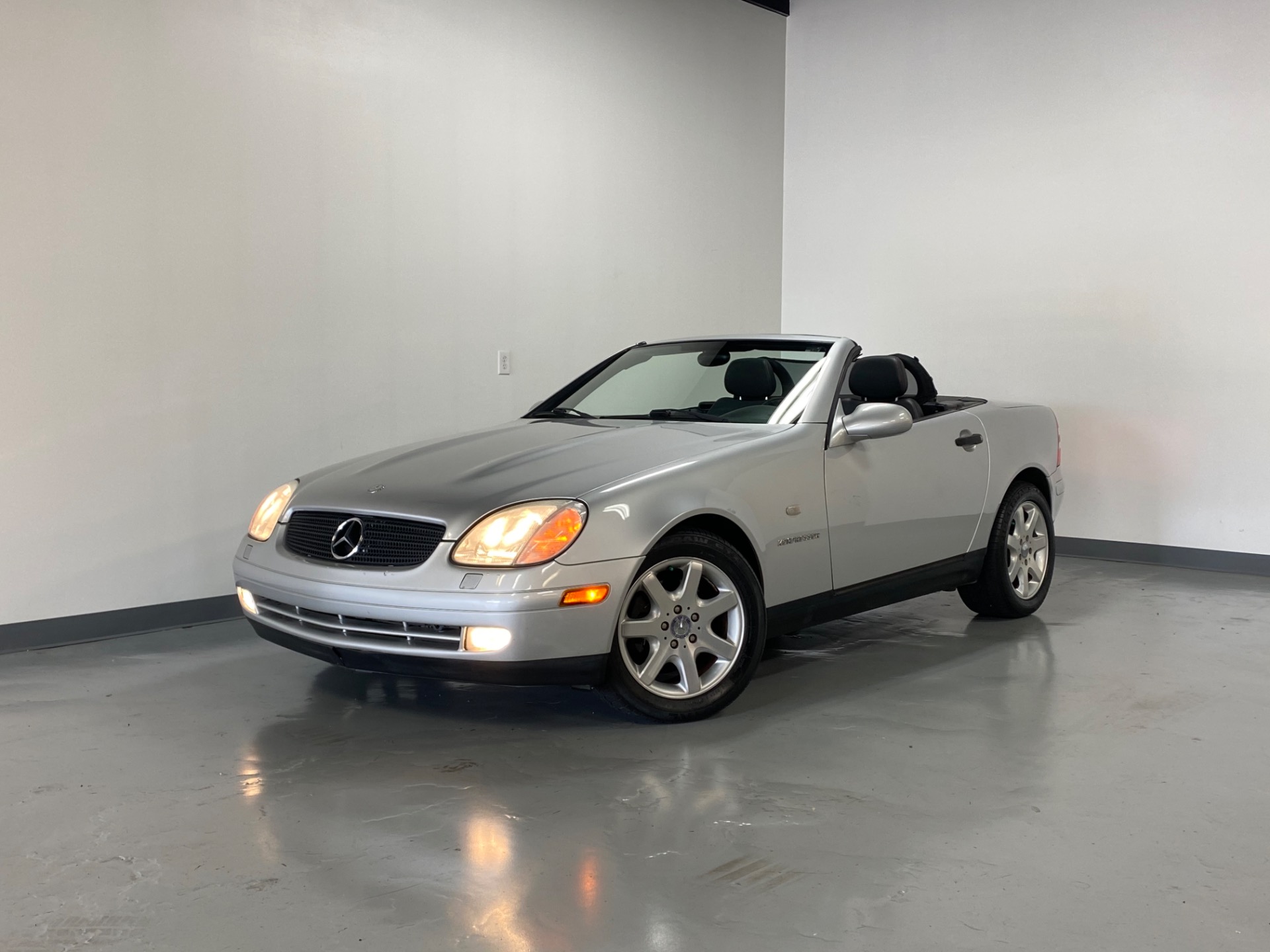 Used 1998 Brilliant Silver Metallic Mercedes-Benz SLK 230 CONVERTIBLE ...