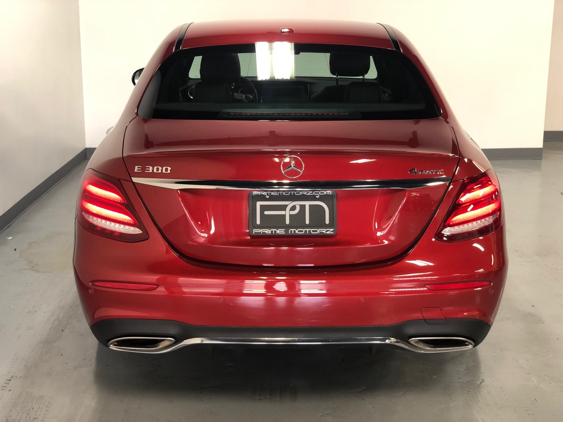 Used 2017 designo Cardinal Red Metallic Mercedes-Benz E-Class E300 AWD ...