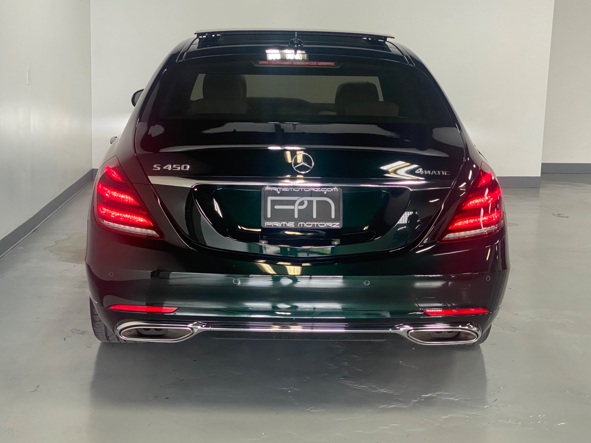 Used 2018 Emerald Green Metallic Mercedes-Benz S-Class S450V4 AWD S 450 ...