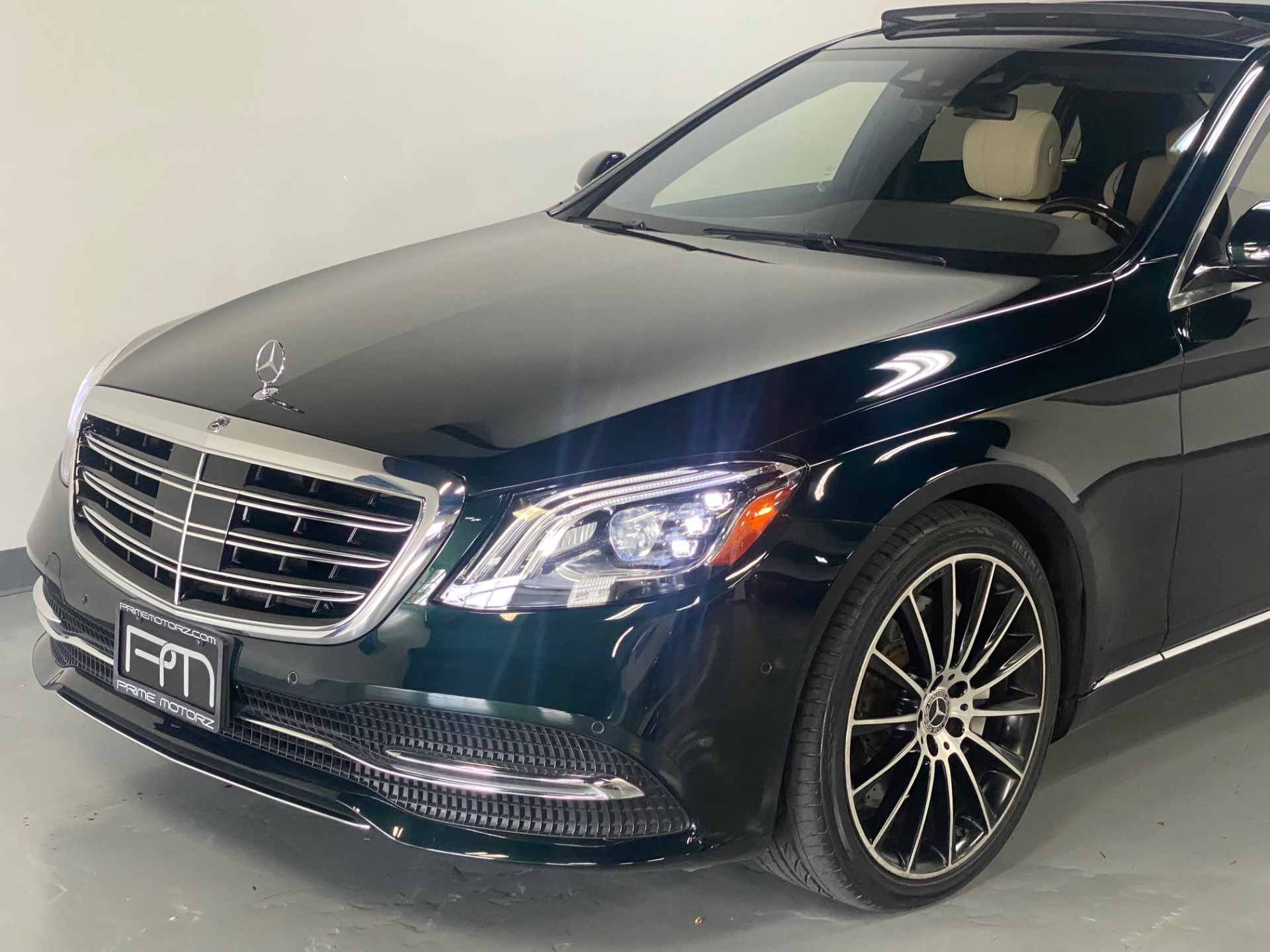 Used 2018 Emerald Green Metallic Mercedes-Benz S-Class S450V4 AWD S 450 ...