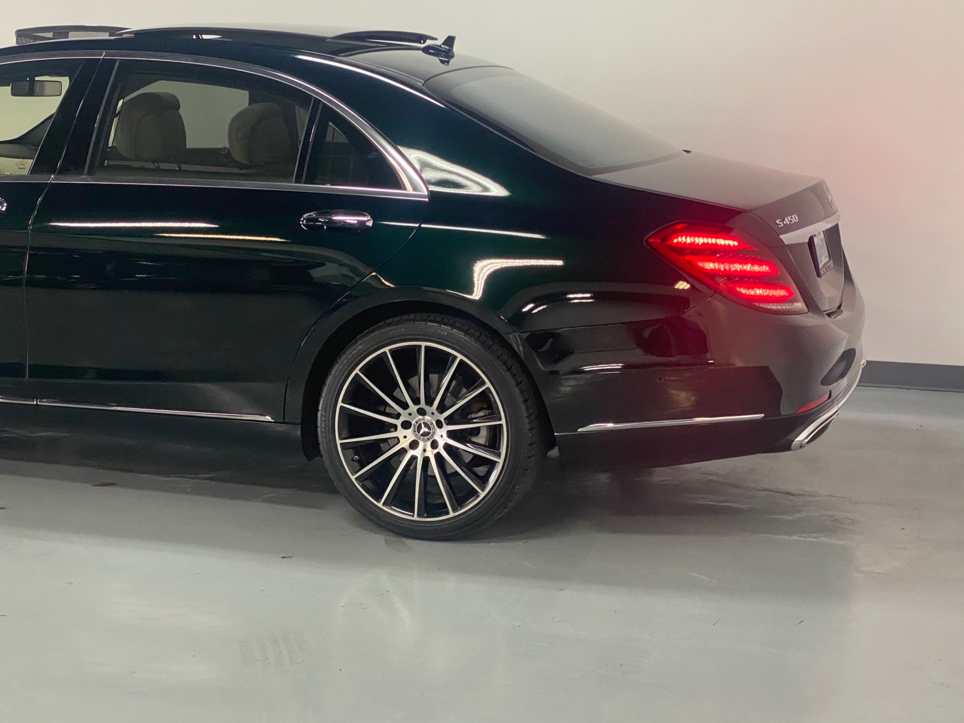Used 2018 Emerald Green Metallic Mercedes-Benz S-Class S450V4 AWD S 450 ...