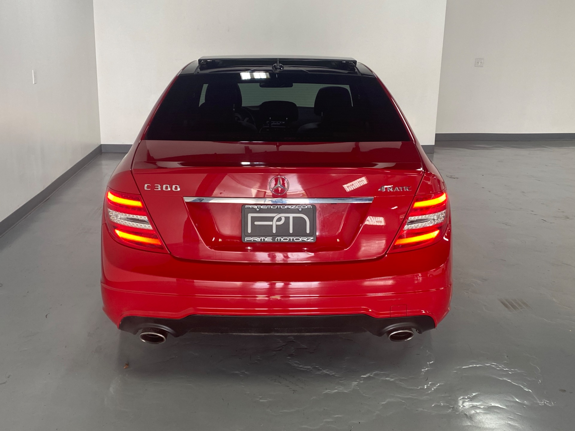 Used 2013 Mars Red Mercedes-Benz C-Class C300 SPORT 4MATIC C 300 Sport ...