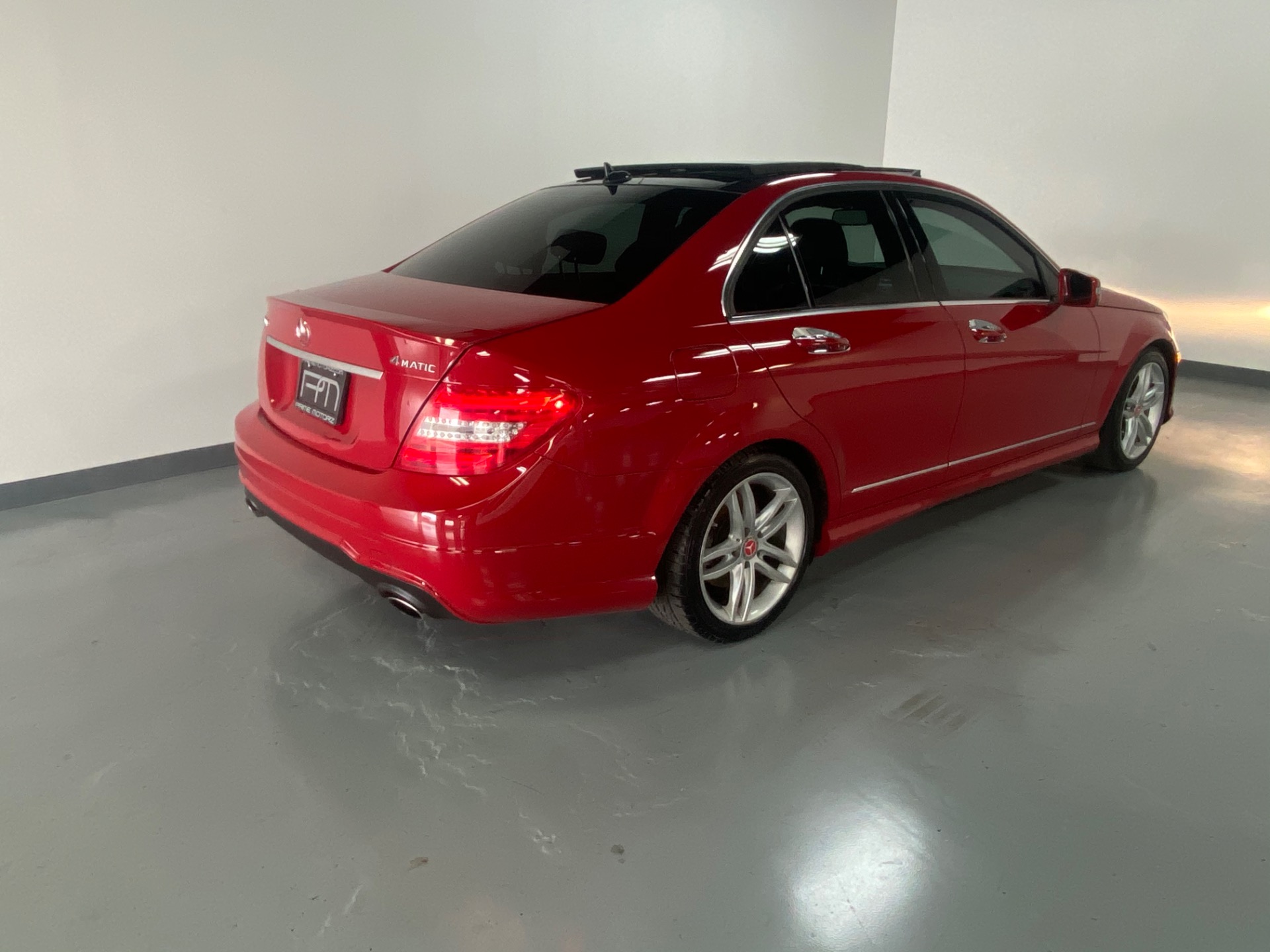 Used 2013 Mars Red Mercedes-Benz C-Class C300 SPORT 4MATIC C 300 Sport ...