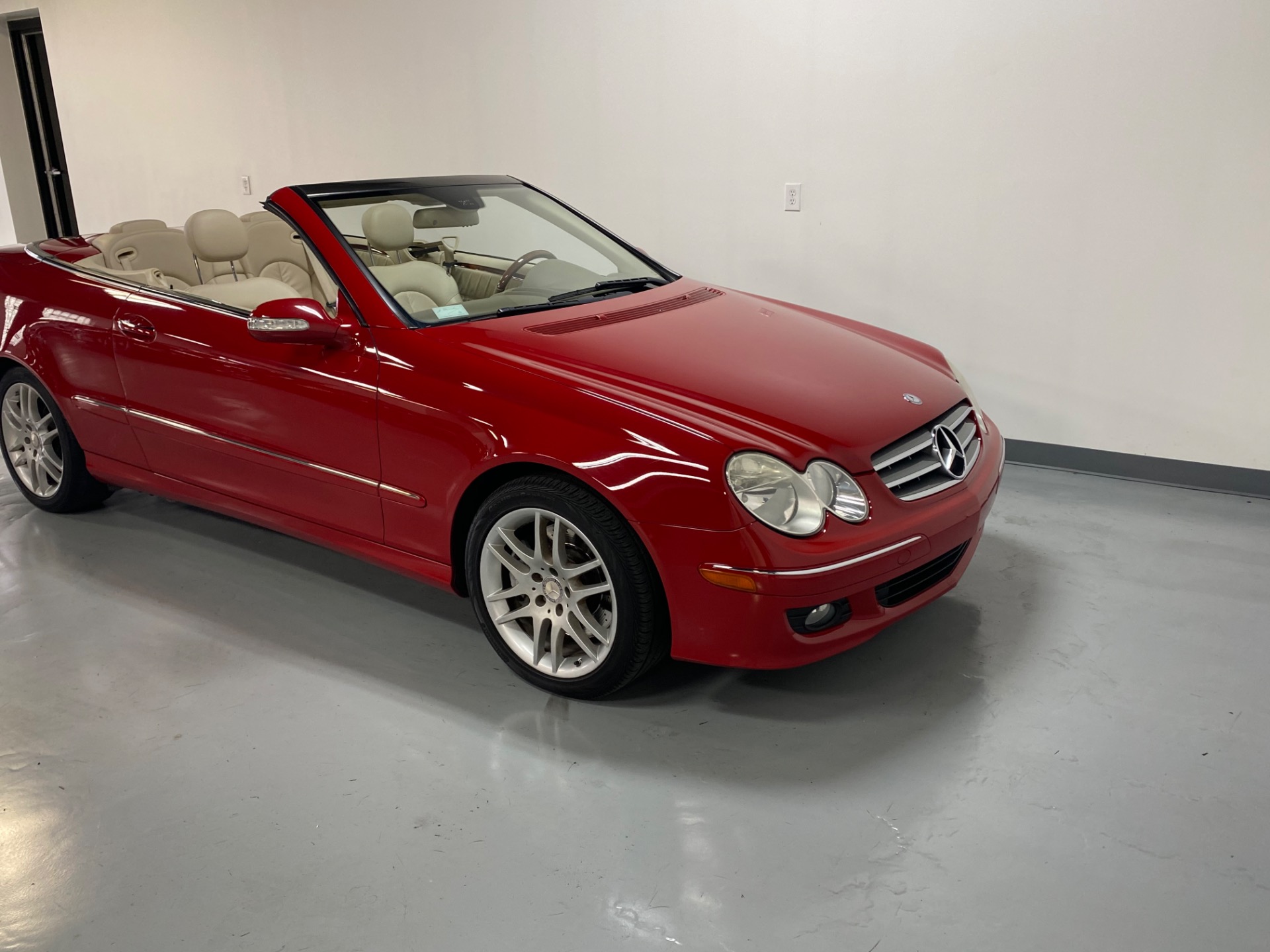Used 2009 Mars Red Mercedes-Benz CLK 350 CONVERTIBLE CLK 350 For Sale ...