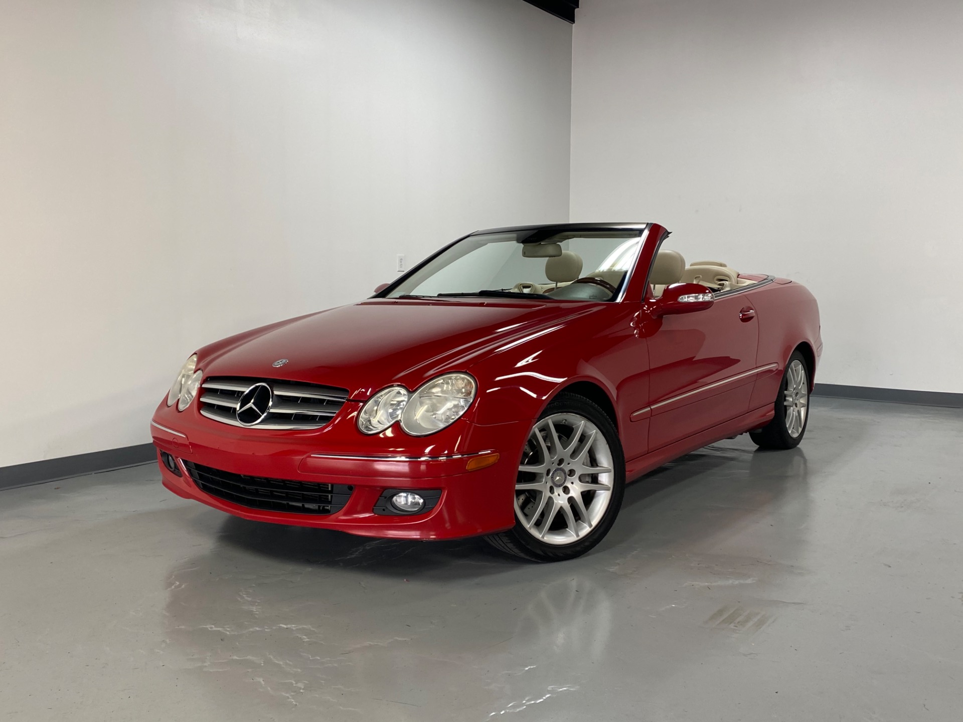 Used 2009 Mars Red Mercedes-Benz CLK 350 CONVERTIBLE CLK 350 For Sale ...