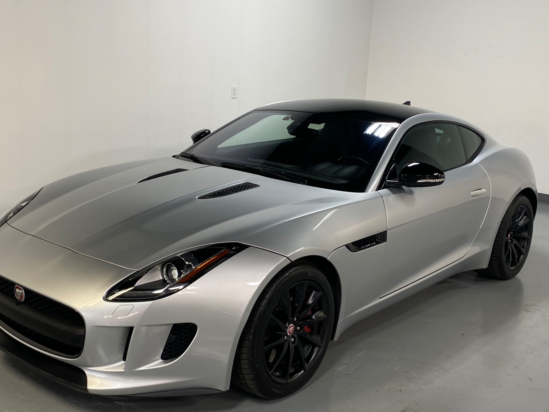 Used 2017 Rhodium Silver Metallic Jaguar F-TYPE coupe For Sale (Sold ...