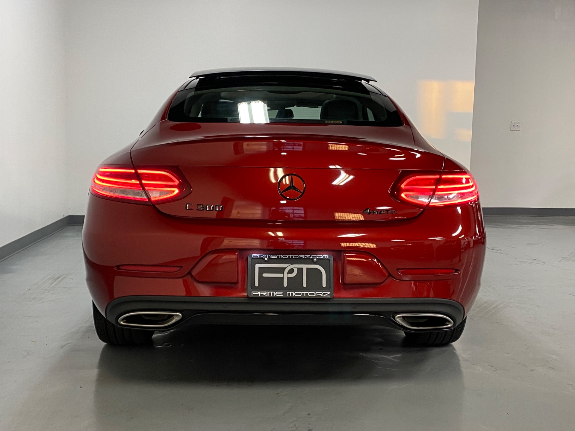 Used 2017 designo Cardinal Red Metallic Mercedes-Benz C-Class C300 ...
