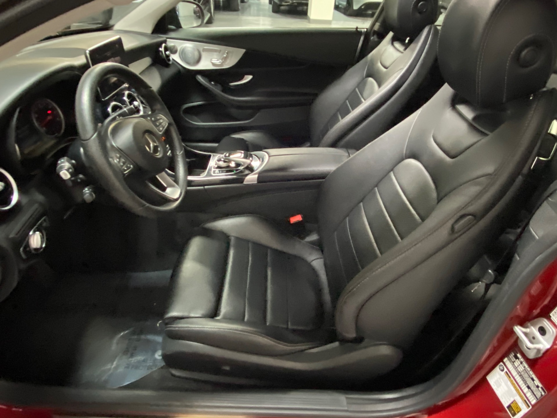 Used 2017 designo Cardinal Red Metallic Mercedes-Benz C-Class C300 ...