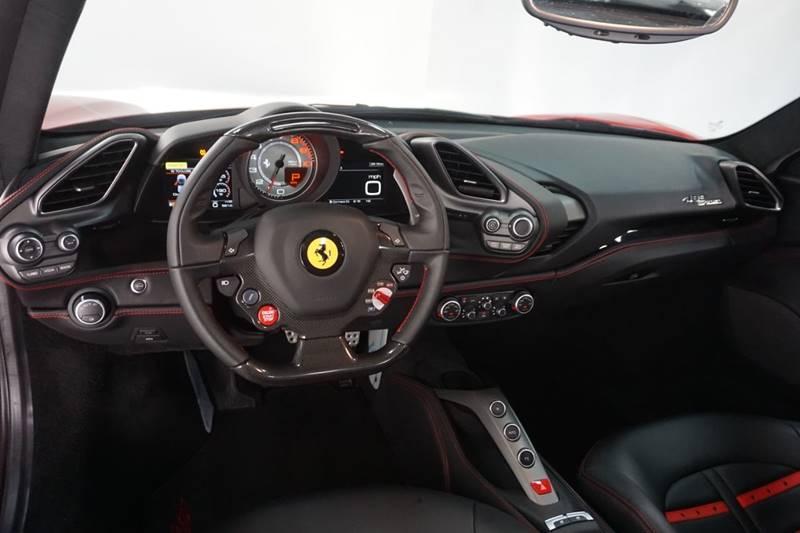 Used 2017 Red Ferrari 488 Spider Base 2dr Convertible For Sale (Sold ...